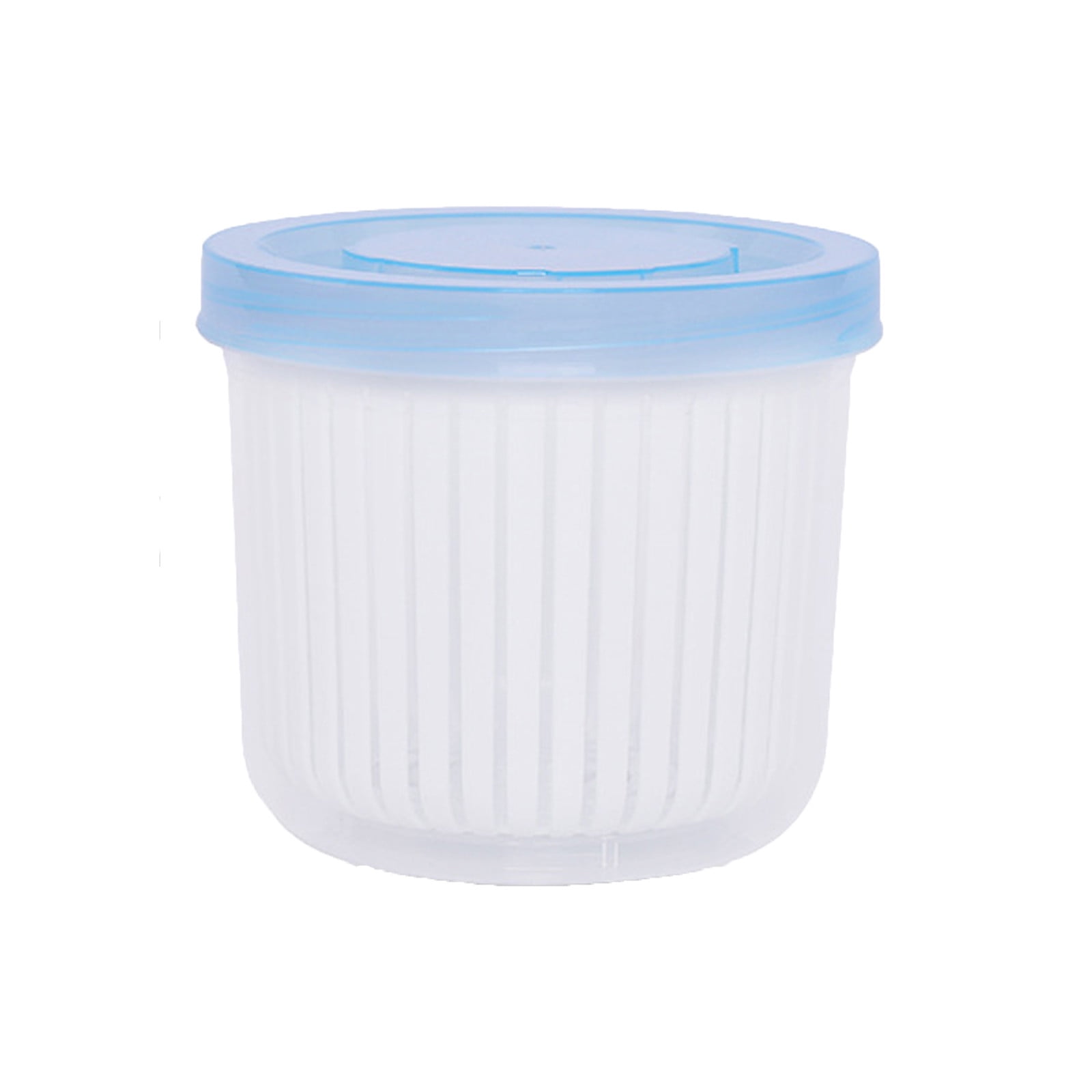 SPOORYYO 3-Piece Kitchen Fresh-Keeping Box Set with Drainage and ...