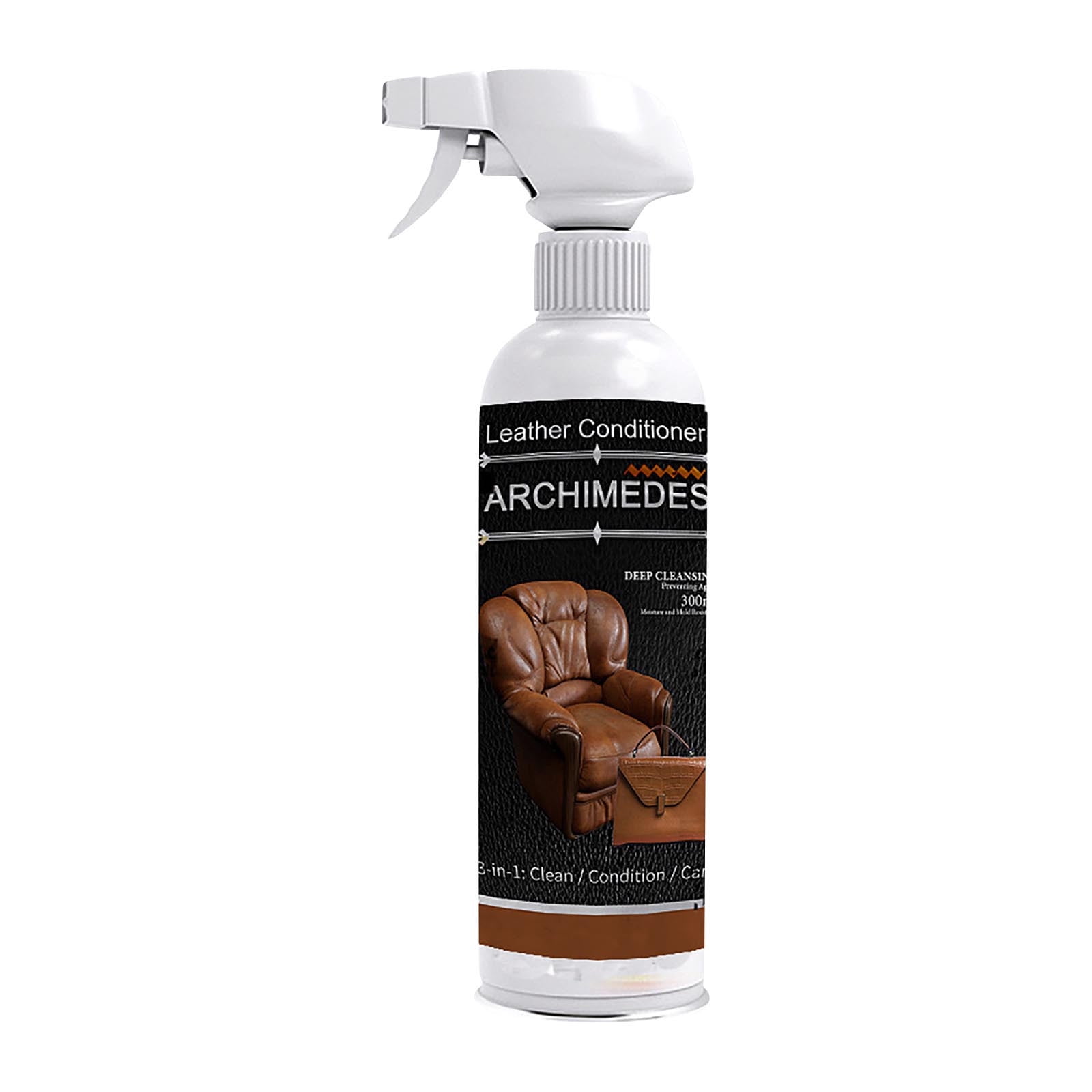 SPOORYYO 300ML Car Interior Multi-Surface Cleaner for Leather Seats and ...