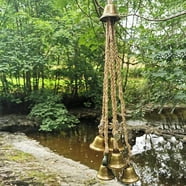 12 inches Long Blue Evil Eye Wall Hanging Wind Chimes for Home ...