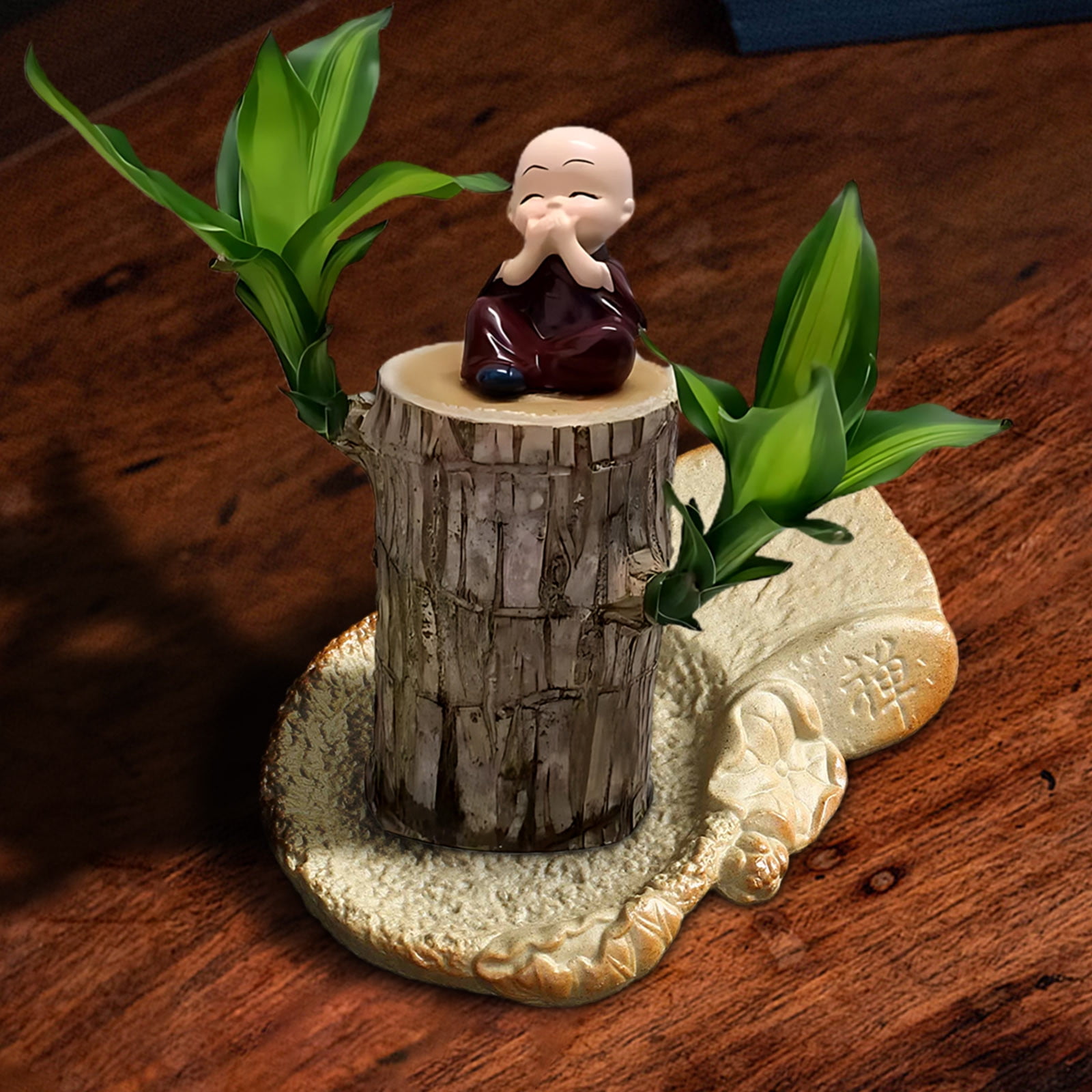 SPOORYYO Ceramic Plant Saucer Tray for Pots, 1PC Simple Flower Pot ...