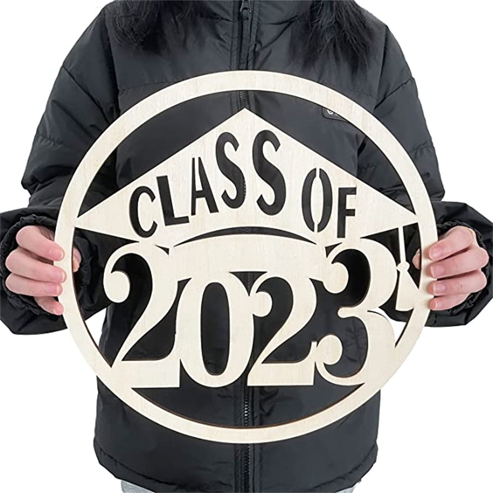 SPOORYYO Class of 2023 Graduation Wooden Sign and Photo Booth Props ...