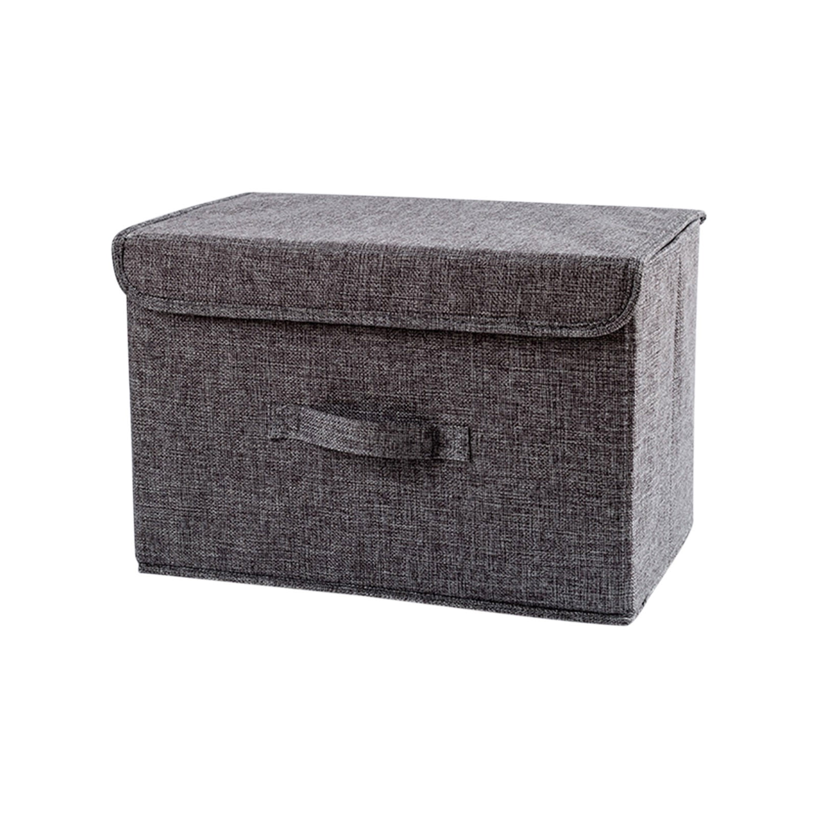 SPOORYYO Cotton And Linen Cloth Covered Storage Box Collapsible Washing ...