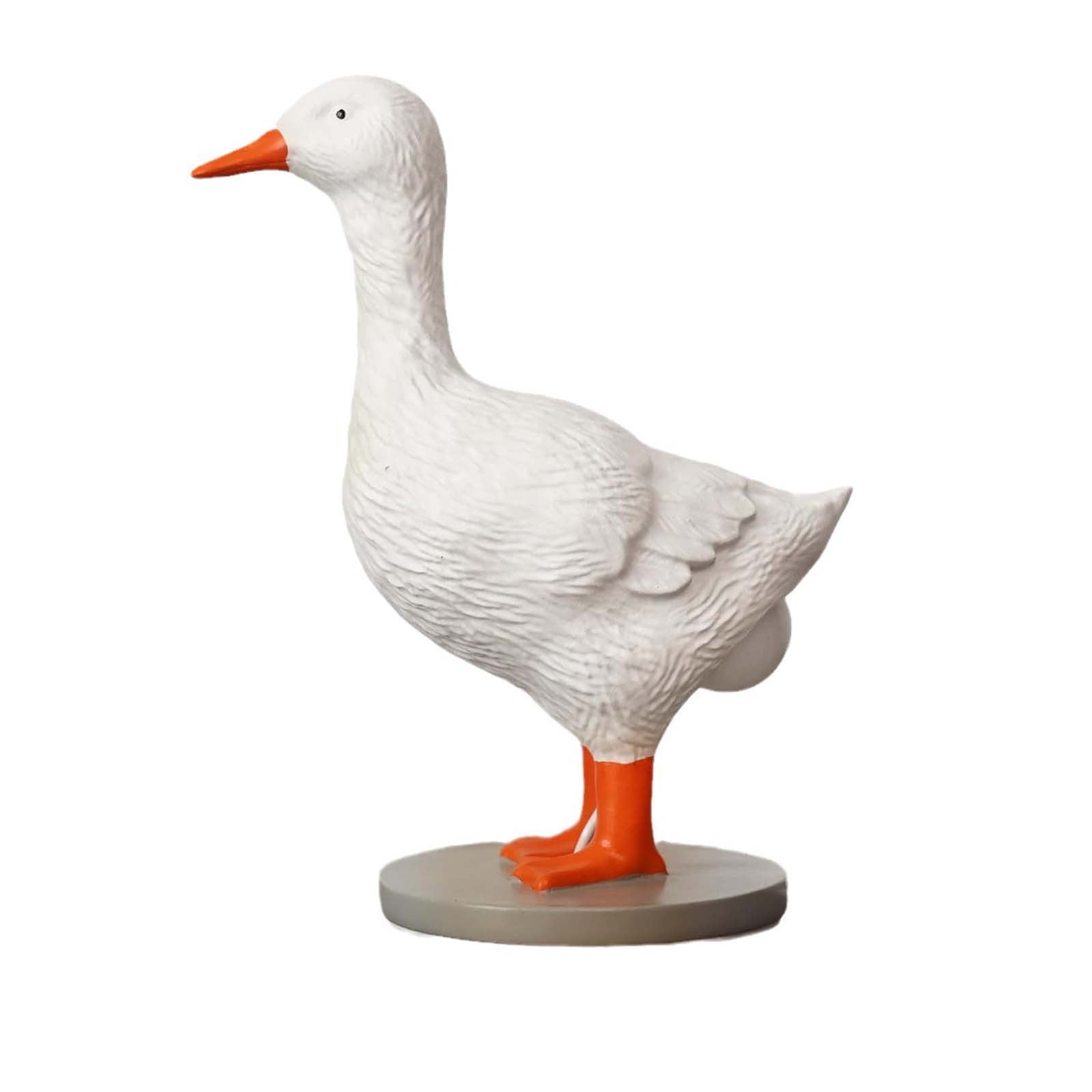 SPOORYYO Cute Duck Laying Eggs Night Lamp - Resin Table Lamp with ...