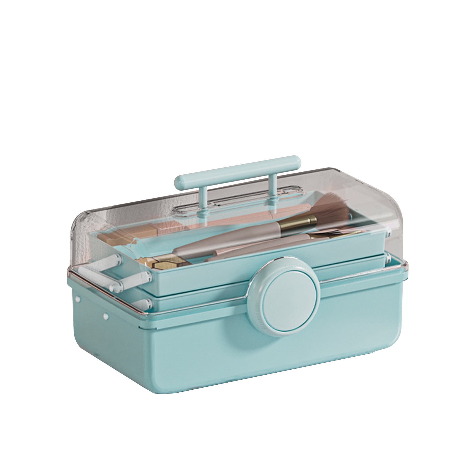 SPOORYYO Desktop Makeup Organizer Transparent and High Capacity ...