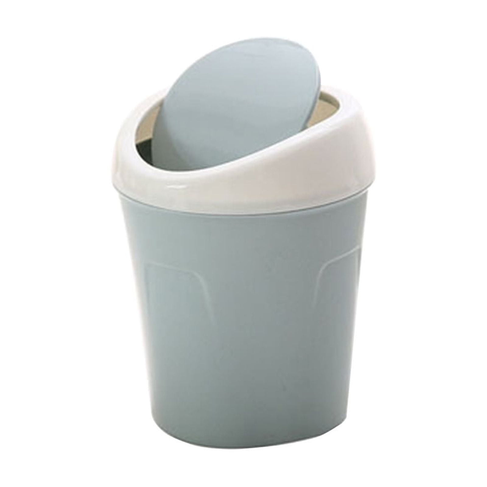 SPOORYYO Desktop Trash Can Shaking Cover Cute Debris Bucket for Car ...