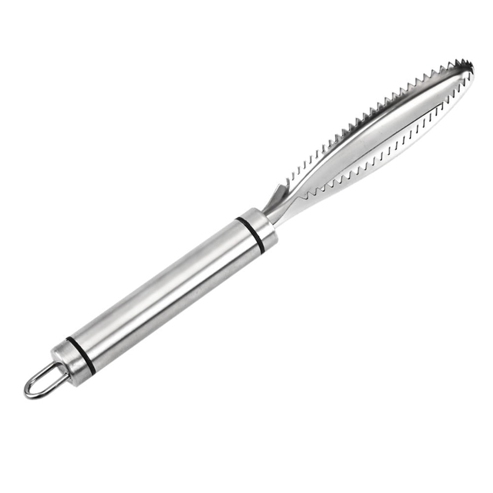 SPOORYYO Fish Scaler Scraper with Stainless Steel Blade - Efficient ...