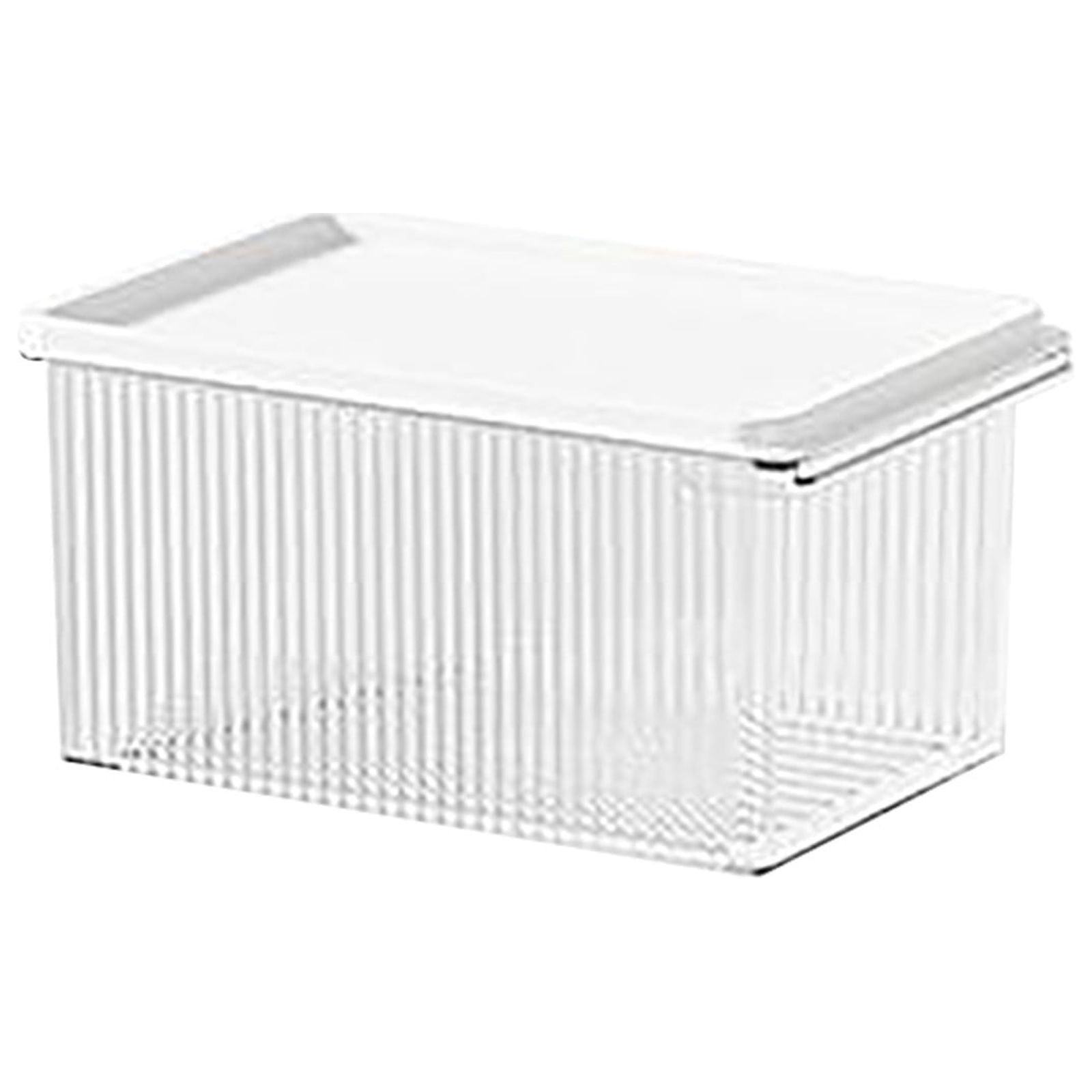 SPOORYYO Food Grade Plastic Storage Box with Sealed Lid for ...
