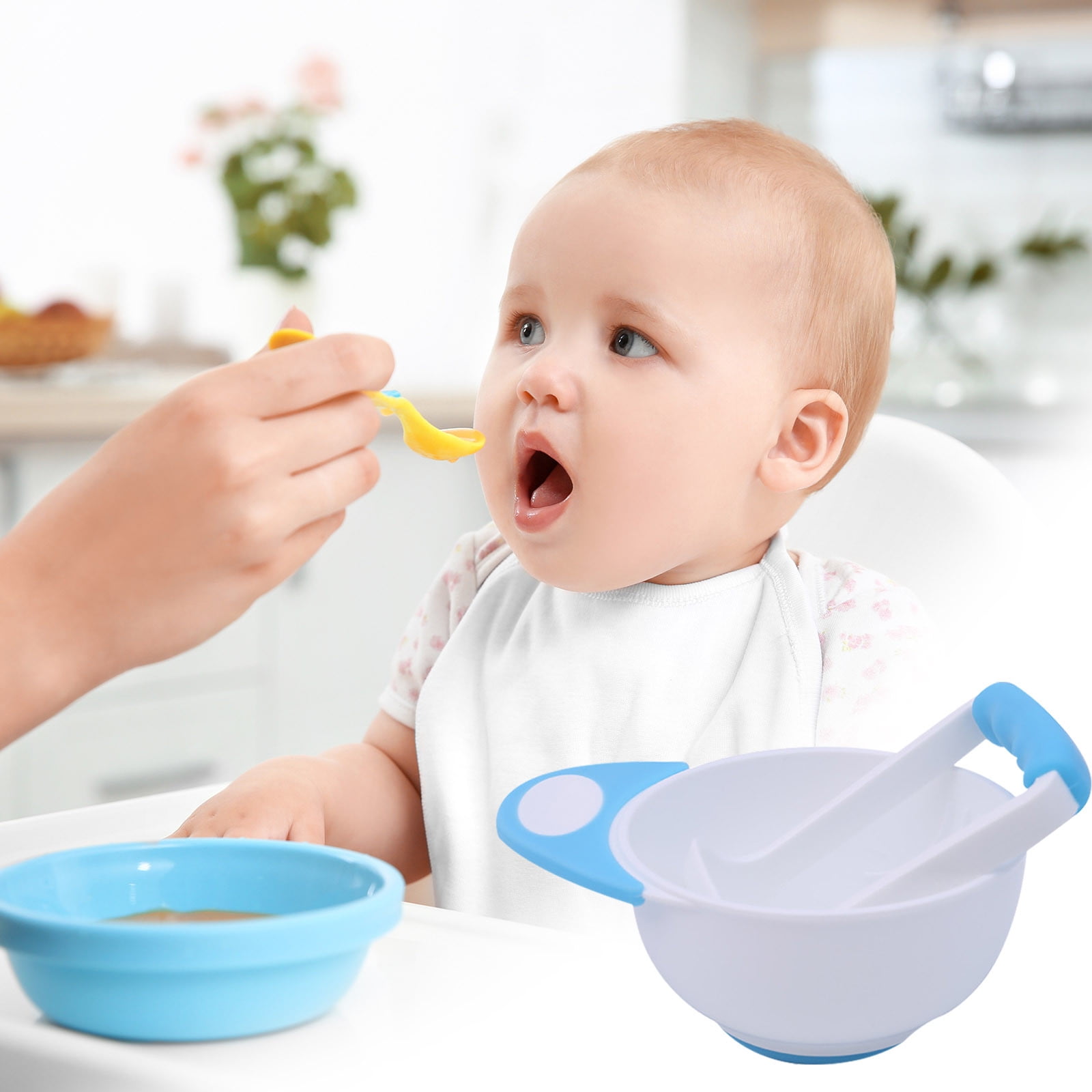 SPOORYYO Hand Masher for Baby Food - Masher Bowl, Potato Crusher ...