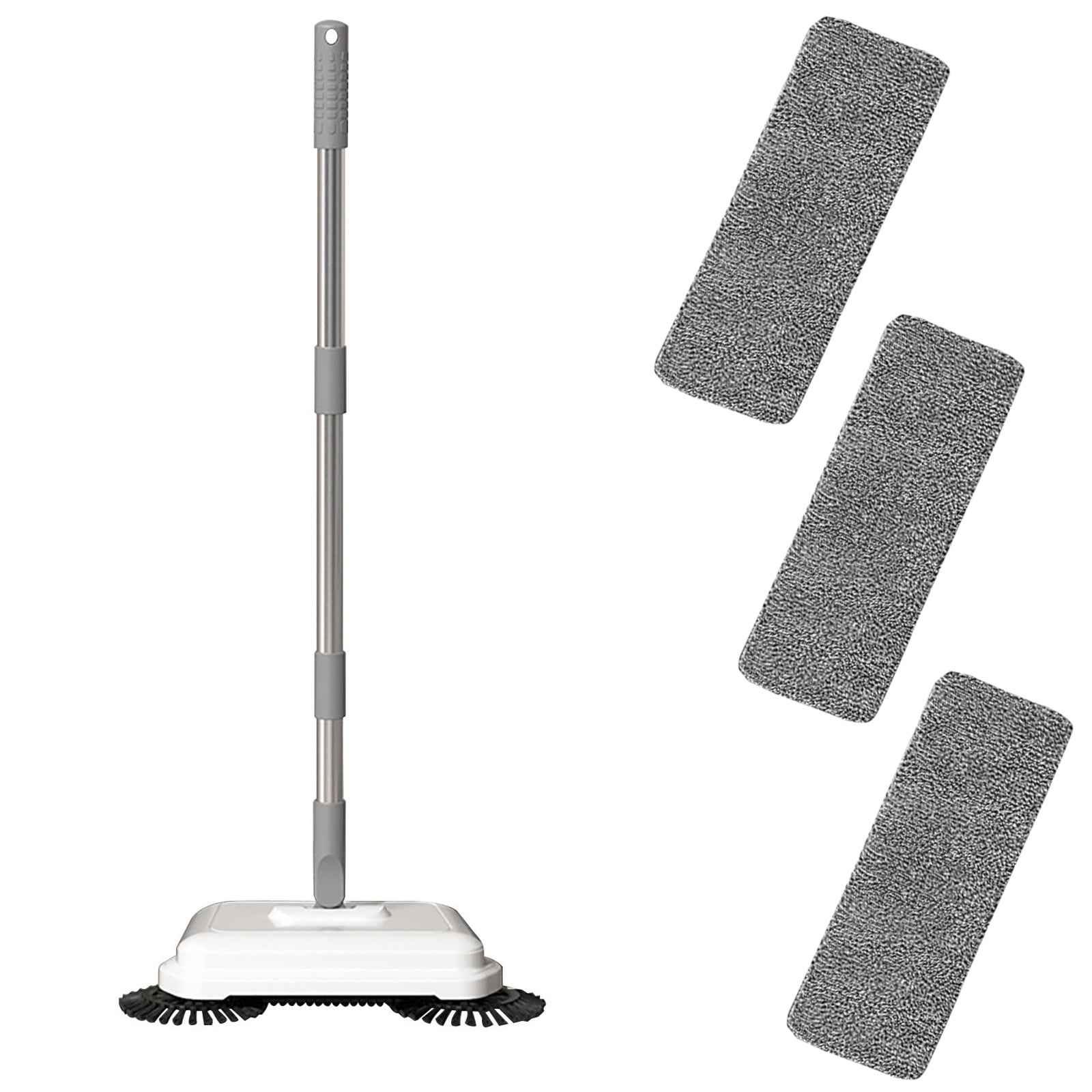SPOORYYO Hand Push Sweeper - Manual Vacuum Cleaner for Home and Office ...