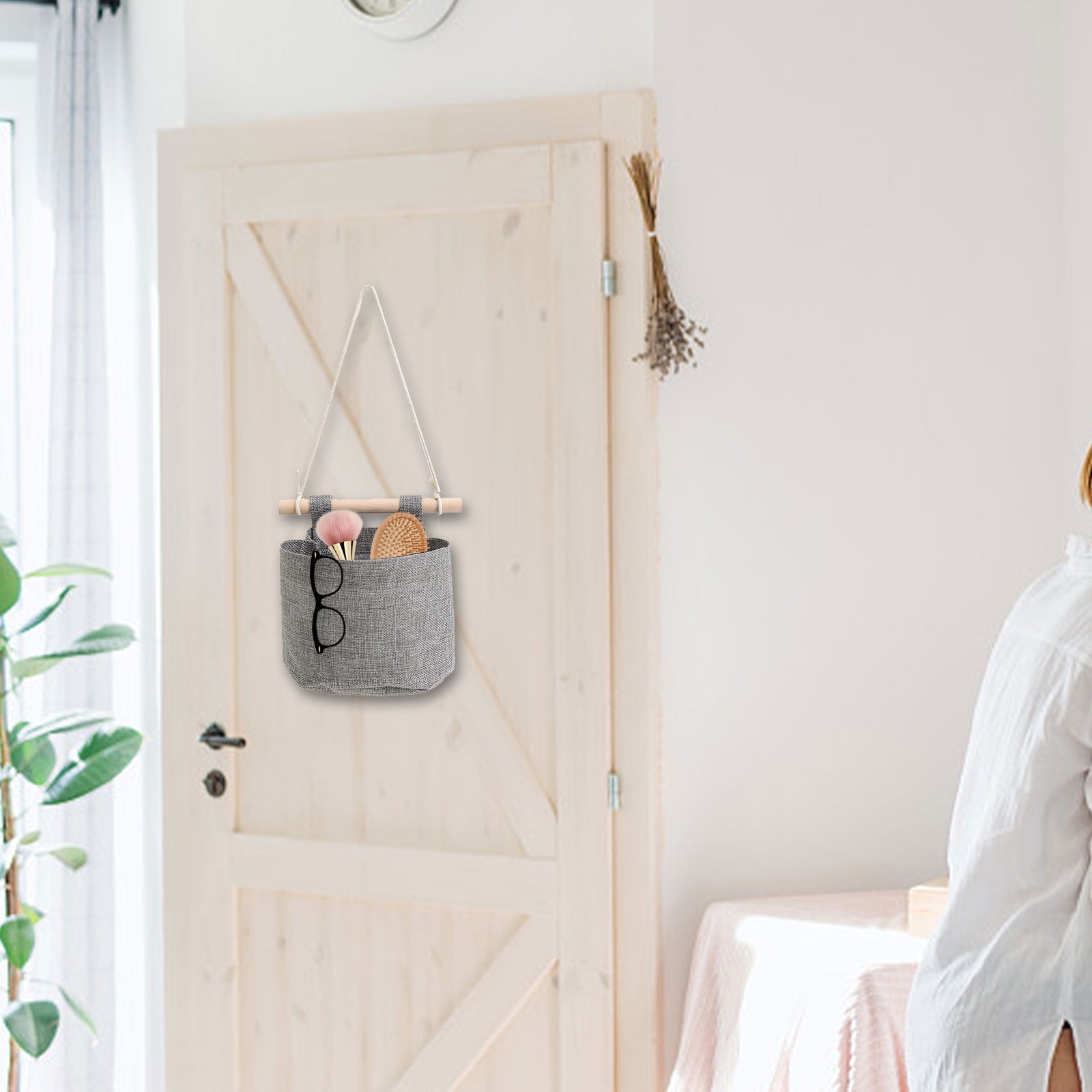 SPOORYYO Home Storage & Organisation Small Wall Hanging Organizer Bag ...