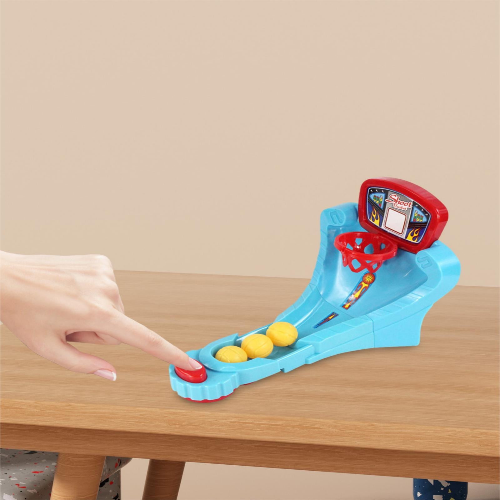 SPOORYYO Interactive Finger Catapult Basketball Court Game - Kids ...