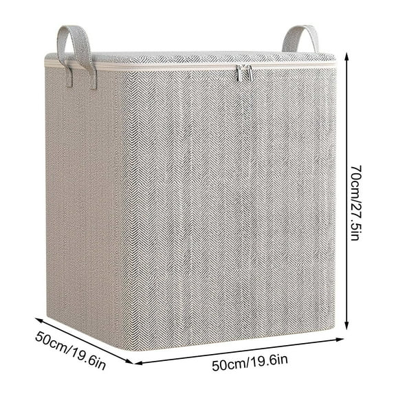 Foldable Cationic Soft Lid Storage Box | Large Capacity Washable ...
