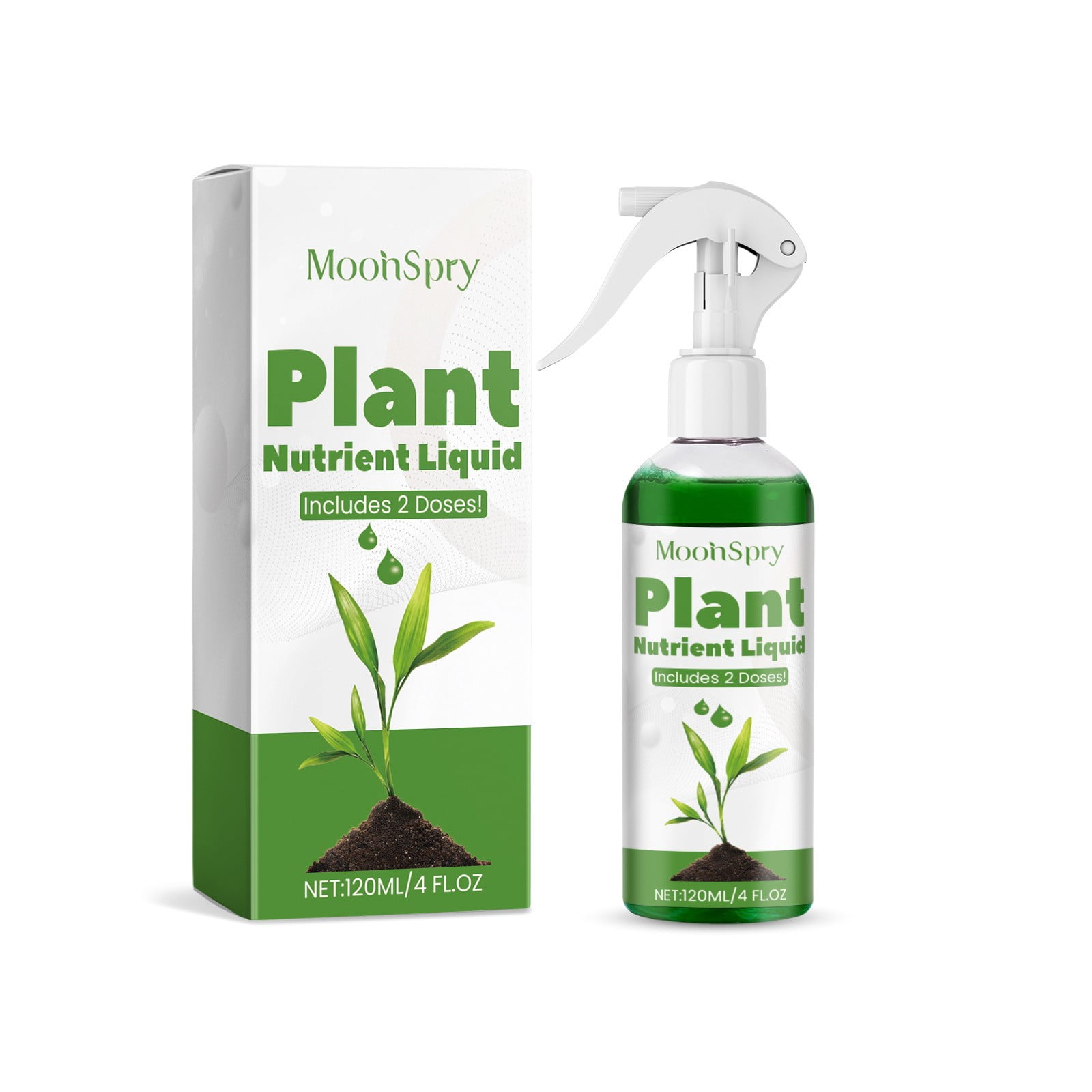 SPOORYYO Liquid Lawn Gardening Nutrient - 120ml Fast-Acting Fertilizer ...