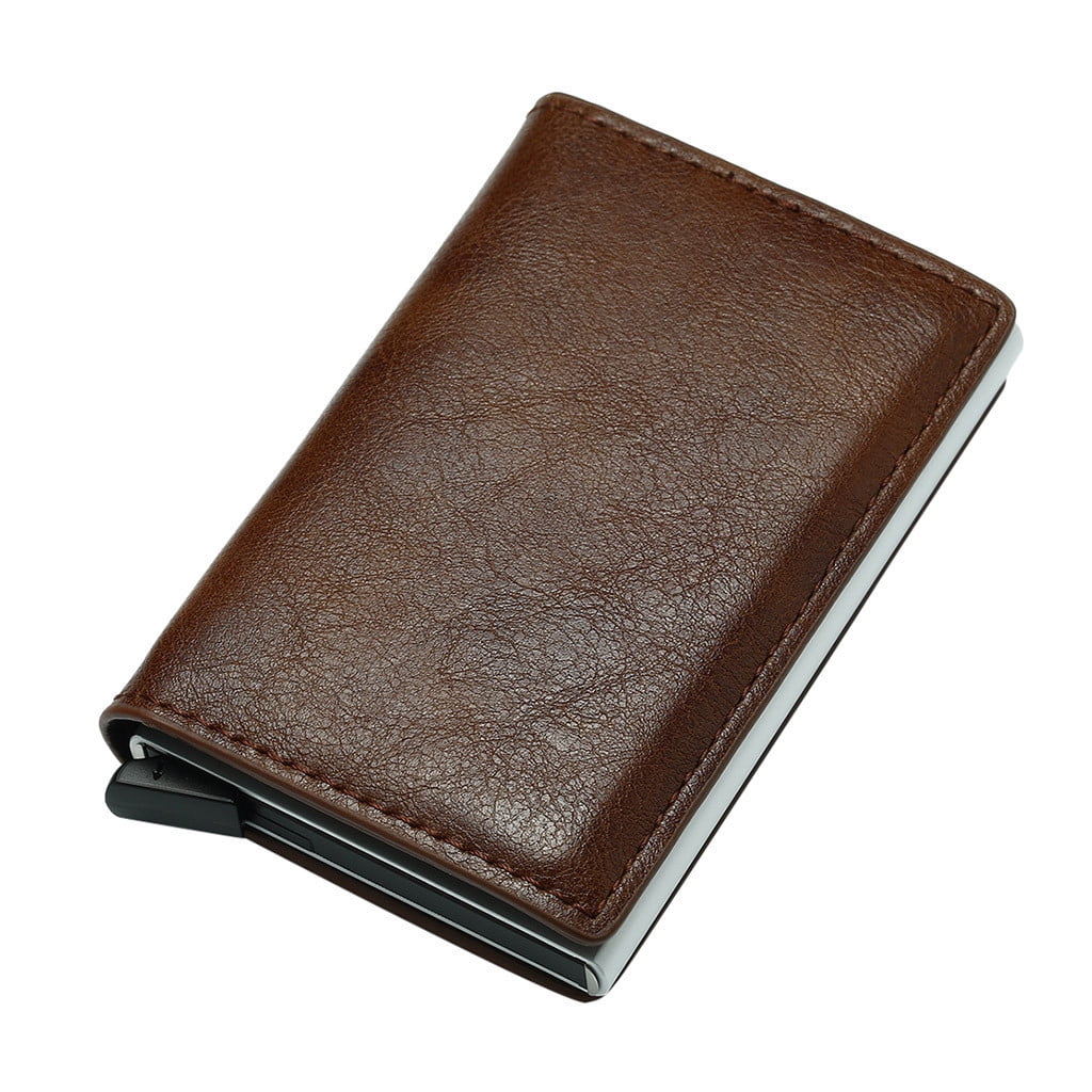 SPOORYYO Mens Smart Wallet,Smart Wallet Automatically Eject Card ...