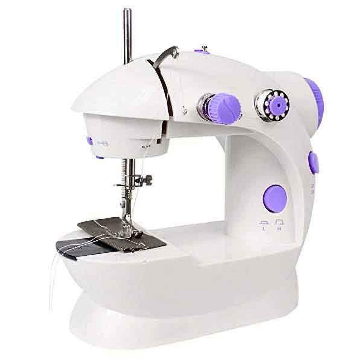 SPOORYYO Mini Handheld Sewing Machine with Dual Speed, Double Thread ...