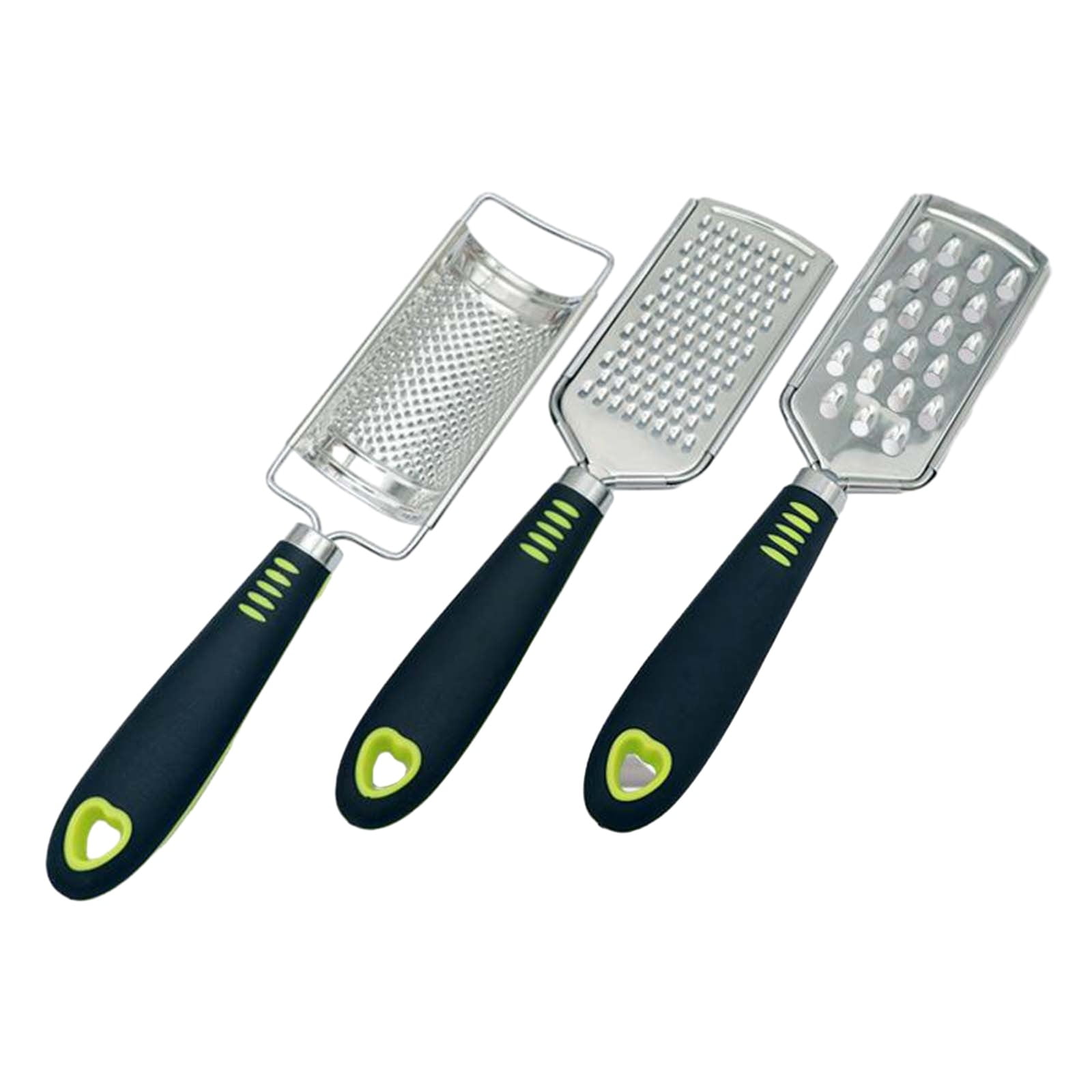 SPOORYYO Multi-Purpose Stainless Steel Cheese Grater Set with 3 Grate ...