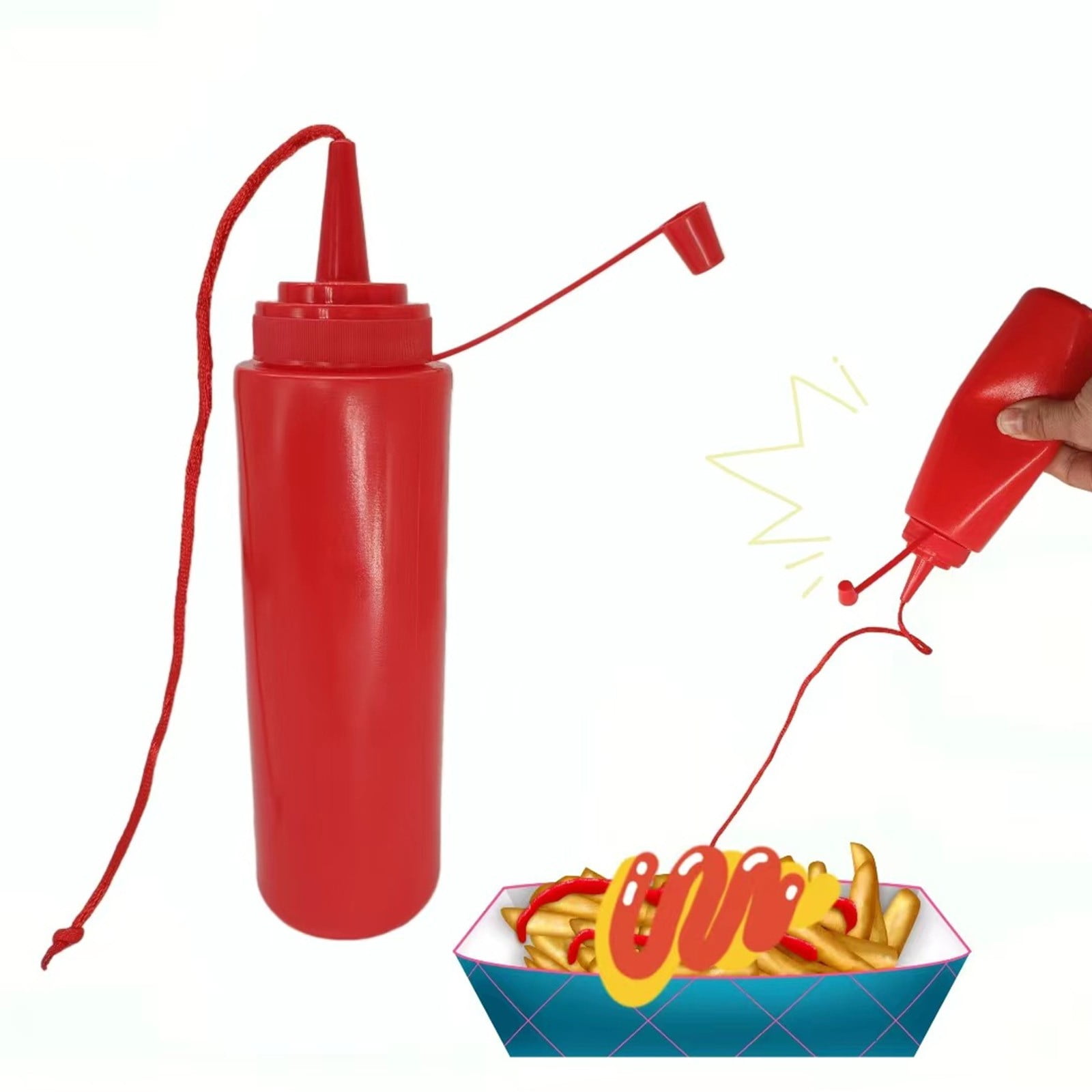 SPOORYYO Novelty Ketchup Bottle Prank - Fake Condiment for April Fool's ...