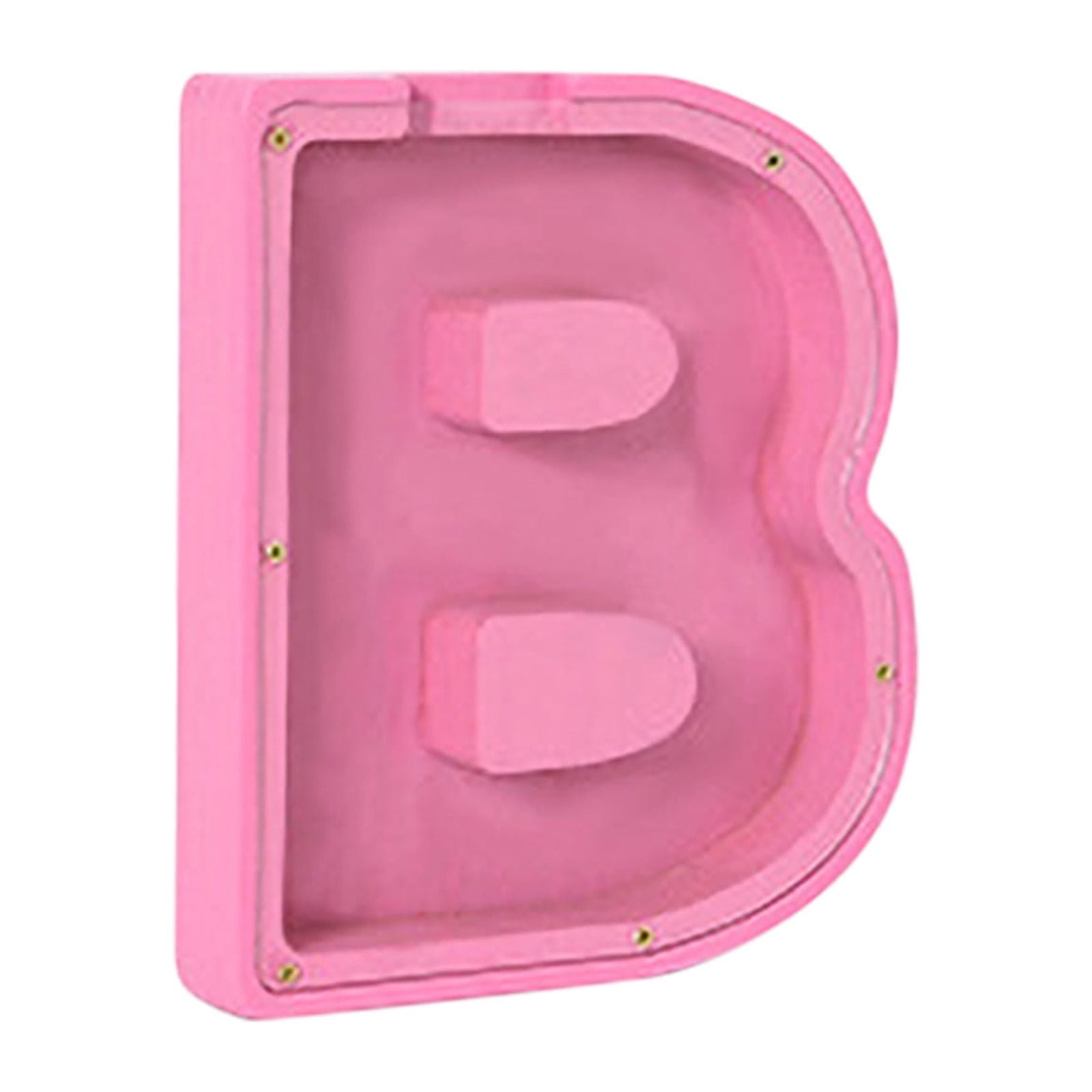 SPOORYYO Personalized Wooden Alphabet Letter Bank for Kids, DIY Name ...