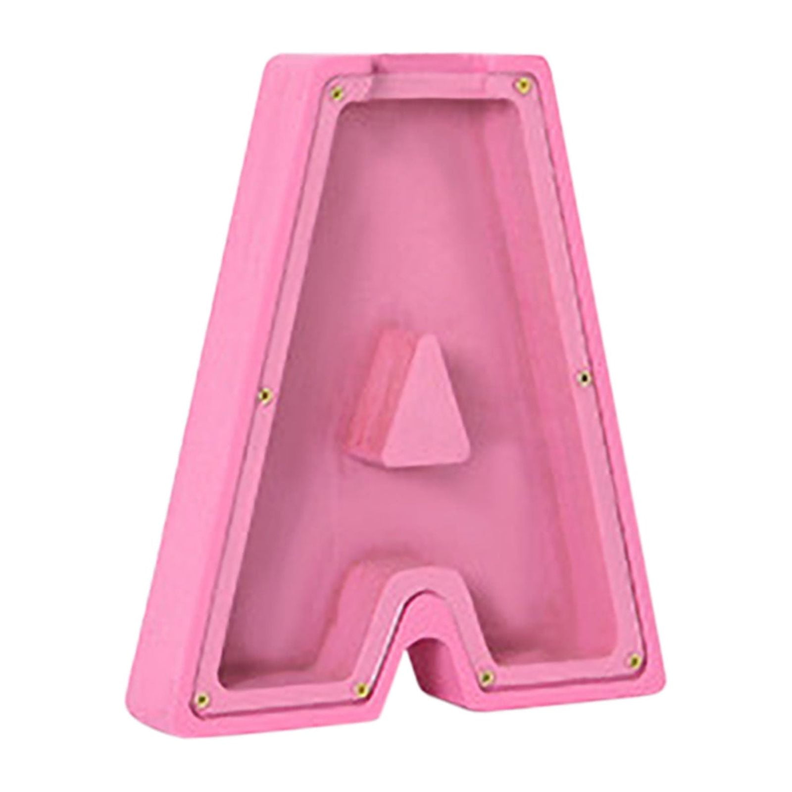 SPOORYYO Personalized Wooden Alphabet Letter Bank for Kids, DIY Name ...