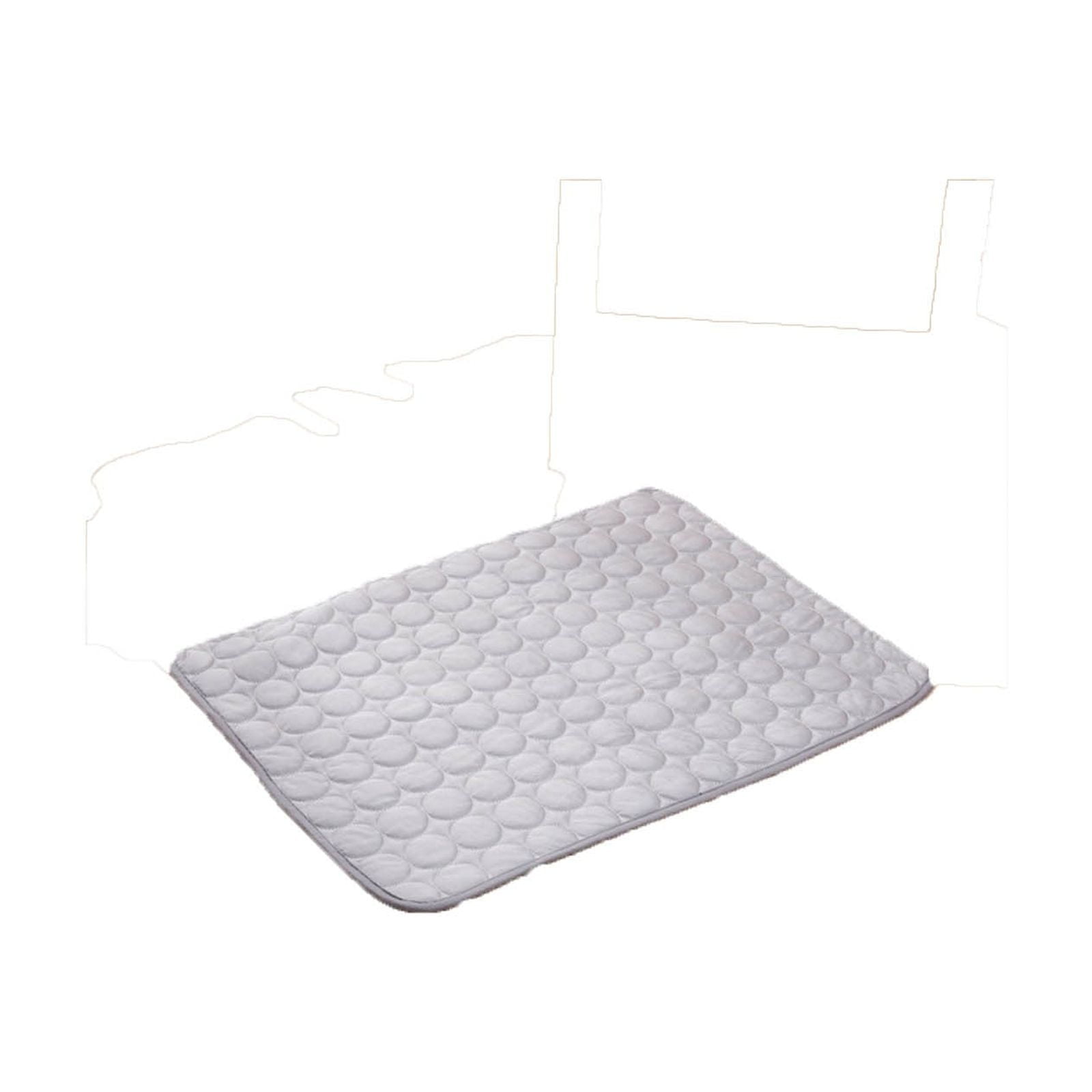 SPOORYYO Pet Summer Cooling Mat - Ice Silk Dog Bed for Floor & Sofa ...
