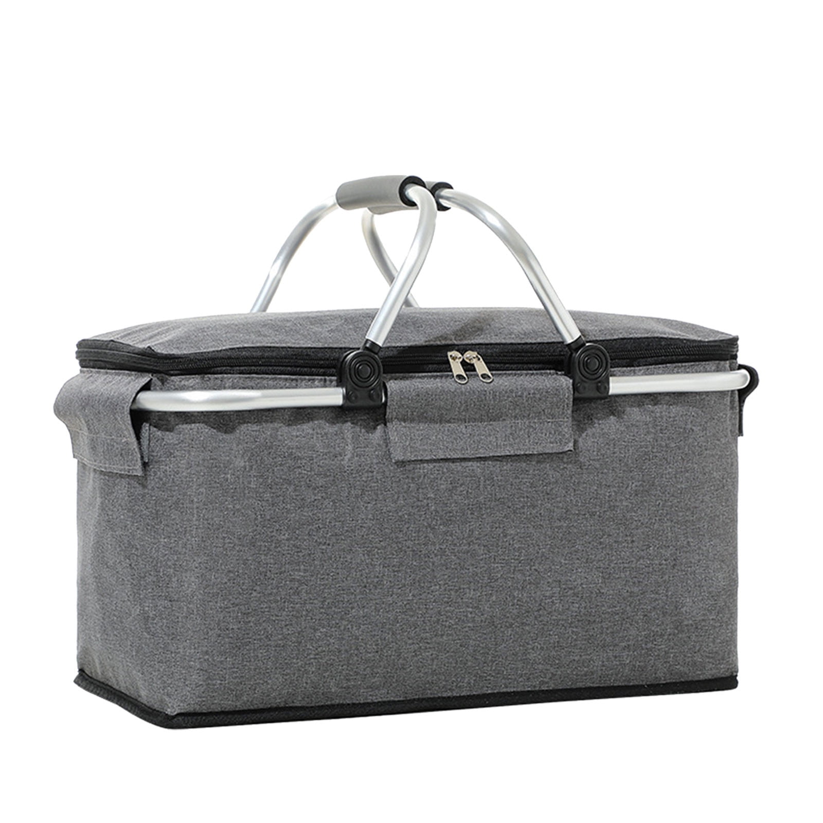 SPOORYYO Portable Folding Cooler Box Heat-Preserved Picnic Bag for Food ...