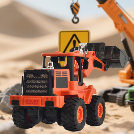 SPOORYYO Pull Back Simulation Alloy Engineering Vehicle, Construction ...