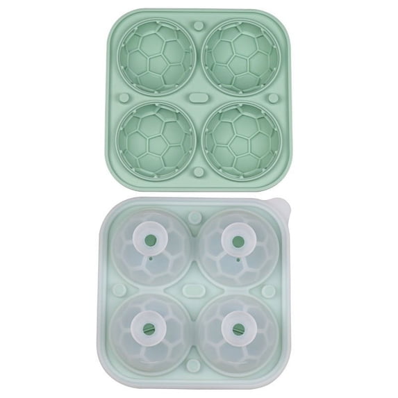 SPOORYYO Silicone Ice Puck Molds for Whiskey Cocktails, Spill-Free Ice ...