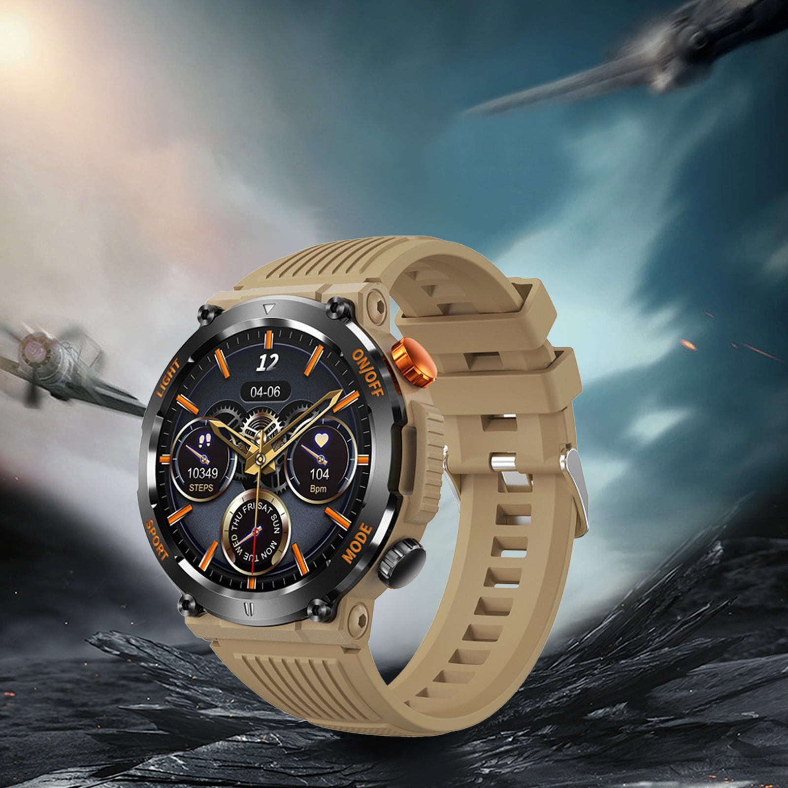 SPOORYYO Smart Sports Watch HD Smart Bracelet with Advanced Bluetooth ...