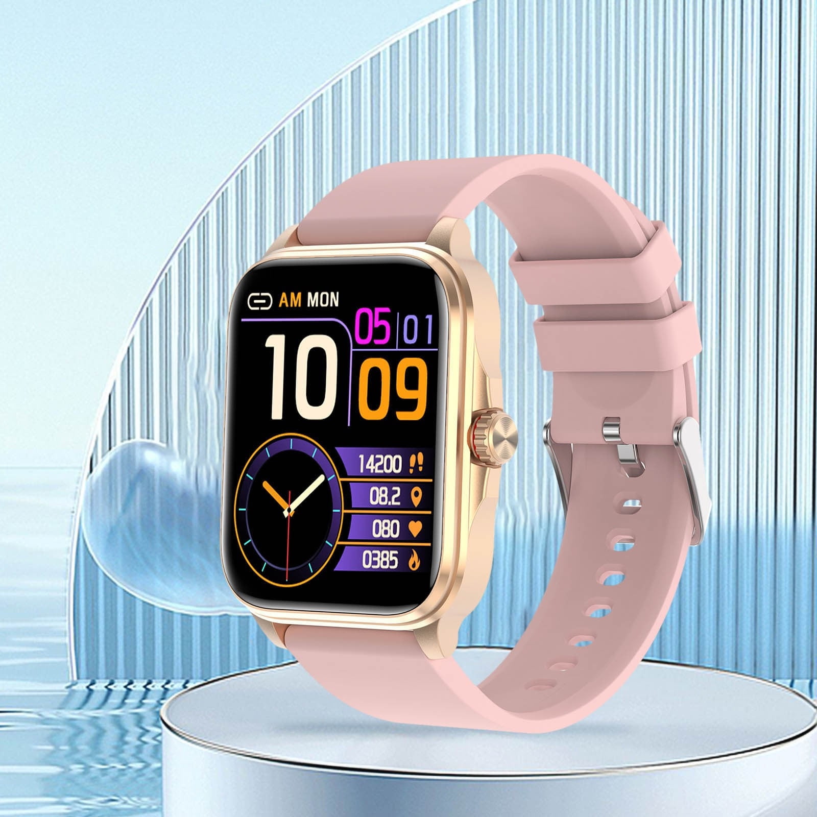 SPOORYYO Smartwatch with Bluetooth Calling, Music, Sports Modes, HD ...