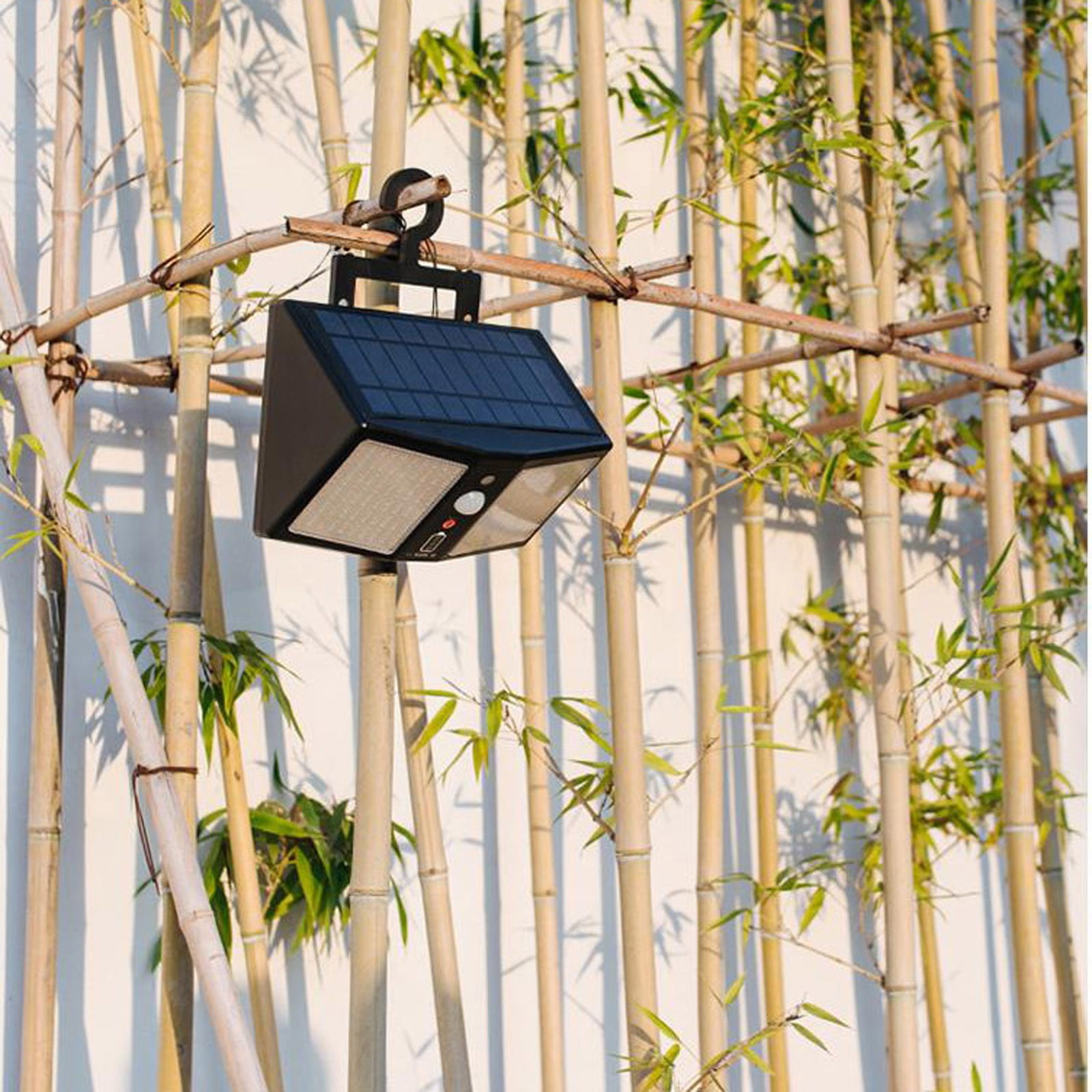 SPOORYYO Solar Outdoor Light Waterproof Garden Light with Human Body ...