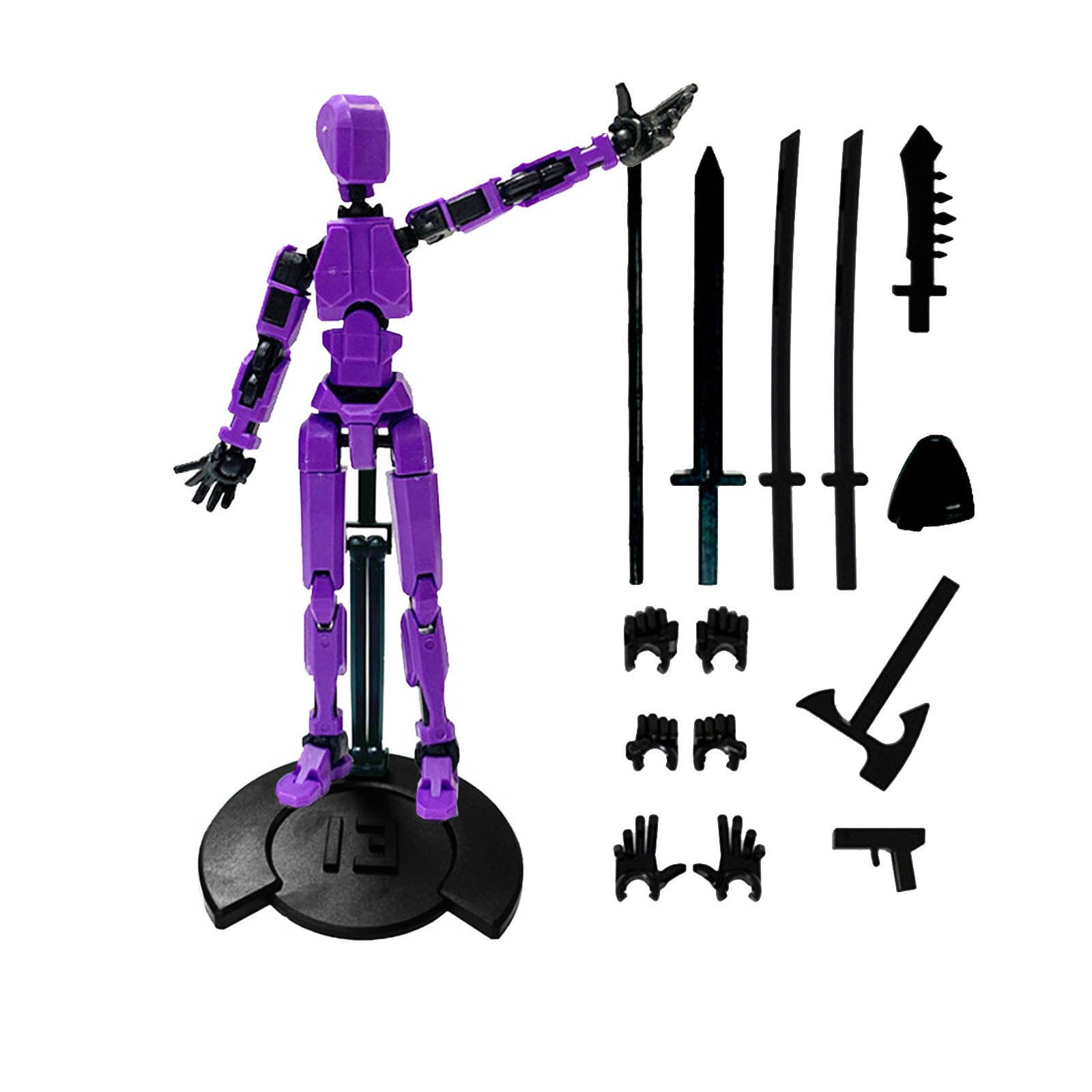 SPOORYYO Titan 13 Action Figure, 3D Printed, Multi-jointed Movable ...