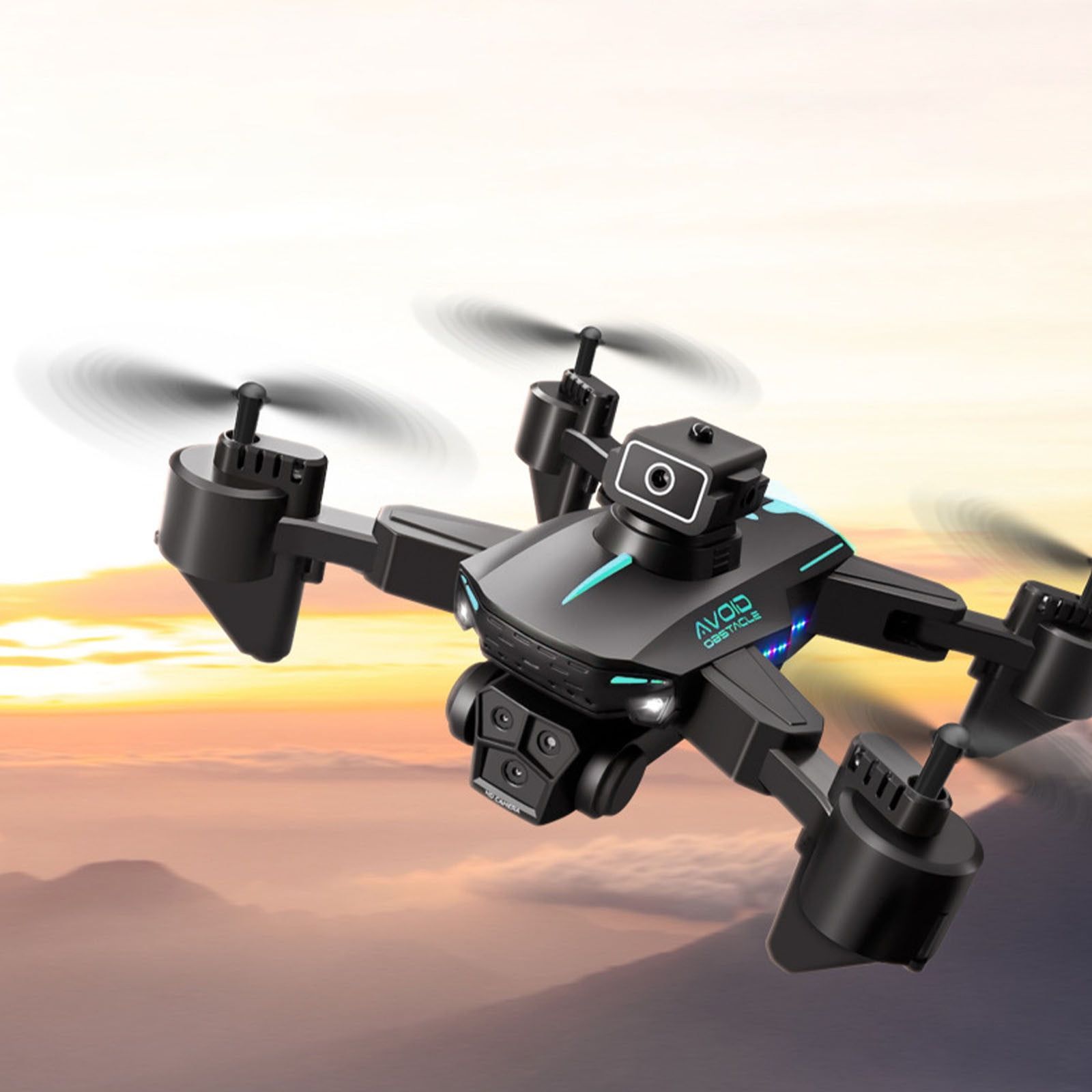 SPOORYYO Versatile Mini Drone with Foldable Design, HD Camera, Gesture ...