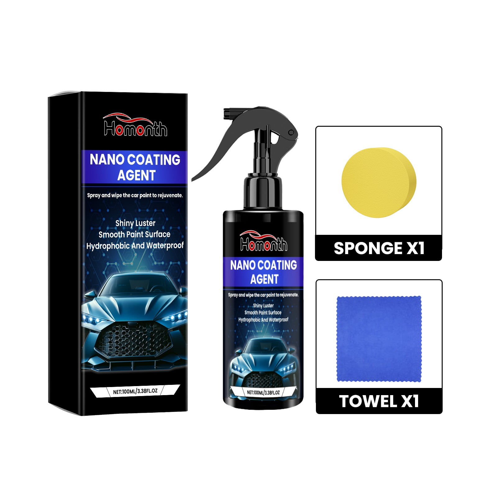 SPOORYYO Wheel Hub Rust Remover - Iron Powder Solution for Removing ...