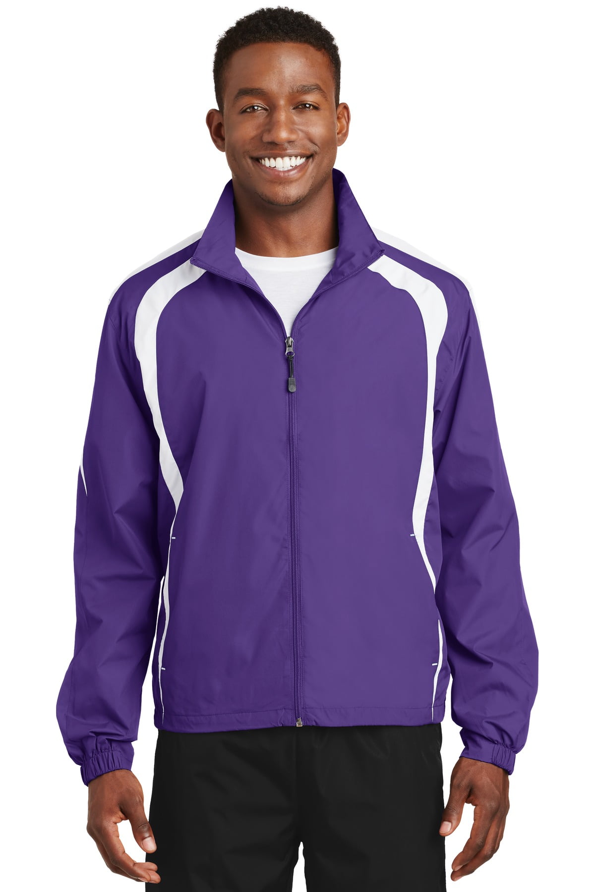 SPORT-TEK COLORBLOCK RAGLAN JACKET F20 - Walmart.com