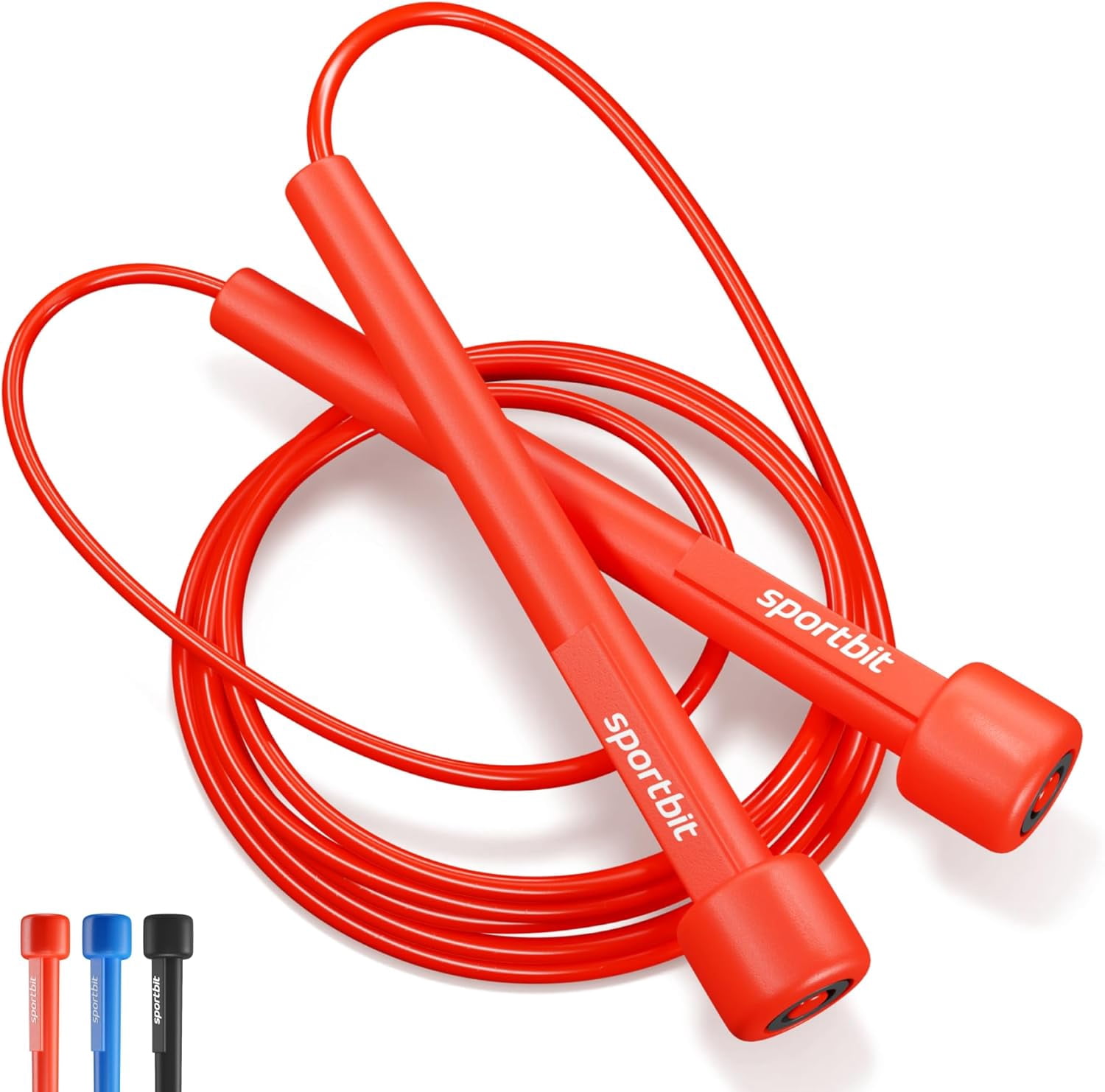 SPORTBIT Adjustable Jump Rope for Speed Skipping. Lightweight Jump Rope ...