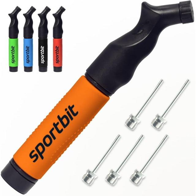 Sportbit Ball Pump with 5 Needles - Push & Pull Inflating System ...