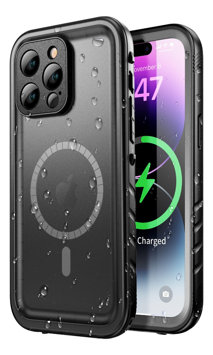 SPORTLINK for iPhone 14 Pro Max Waterproof Case with MagSafe 6.7-inch ...