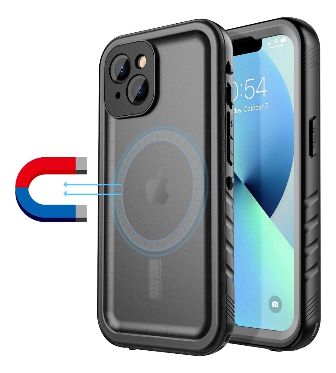 SPORTLINK iPhone 13 Waterproof Case with MagSafe 6.1-inch Screen ...