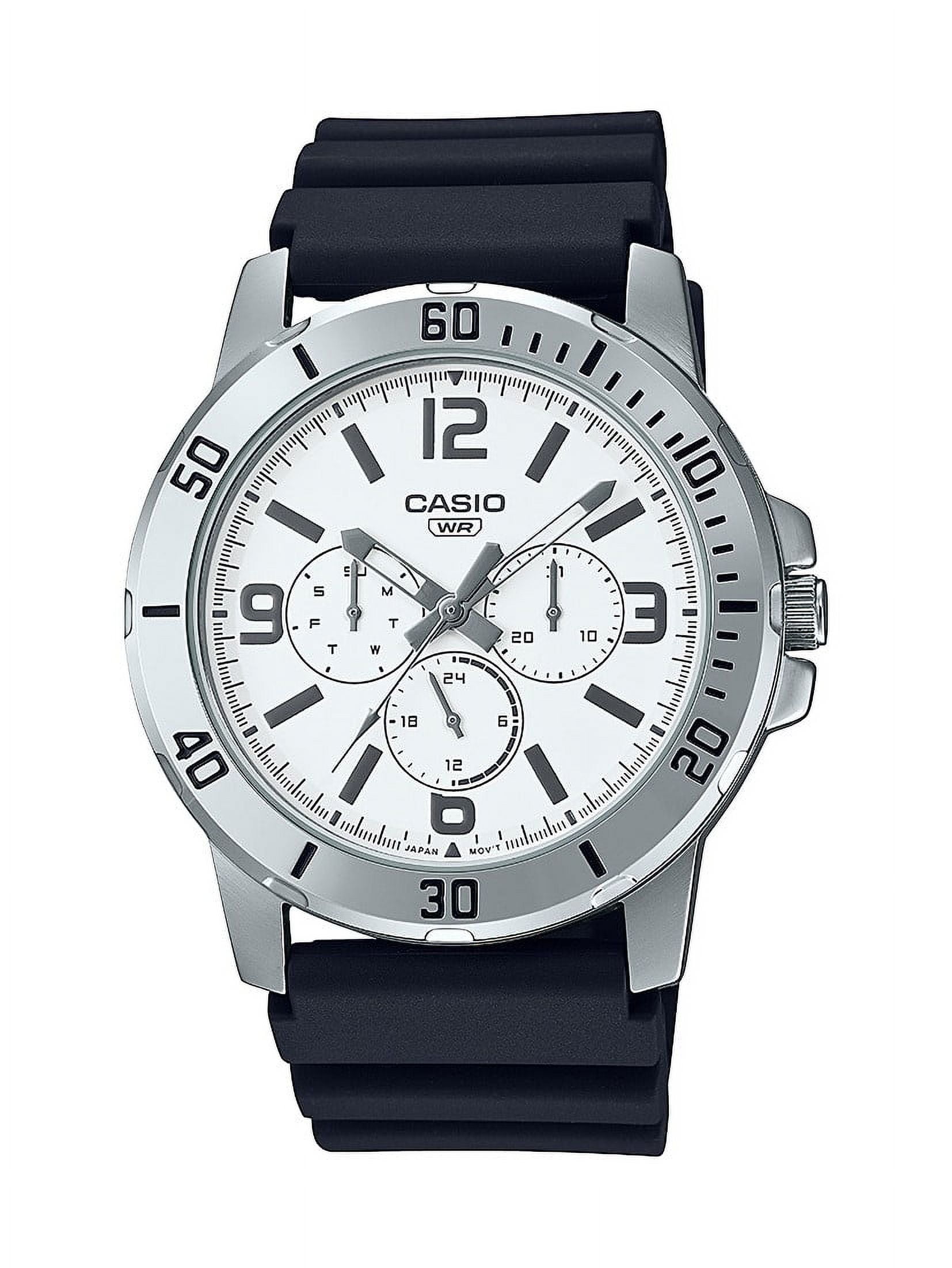 Casio Analog sports watch model MTPVD300-7B - Walmart.com