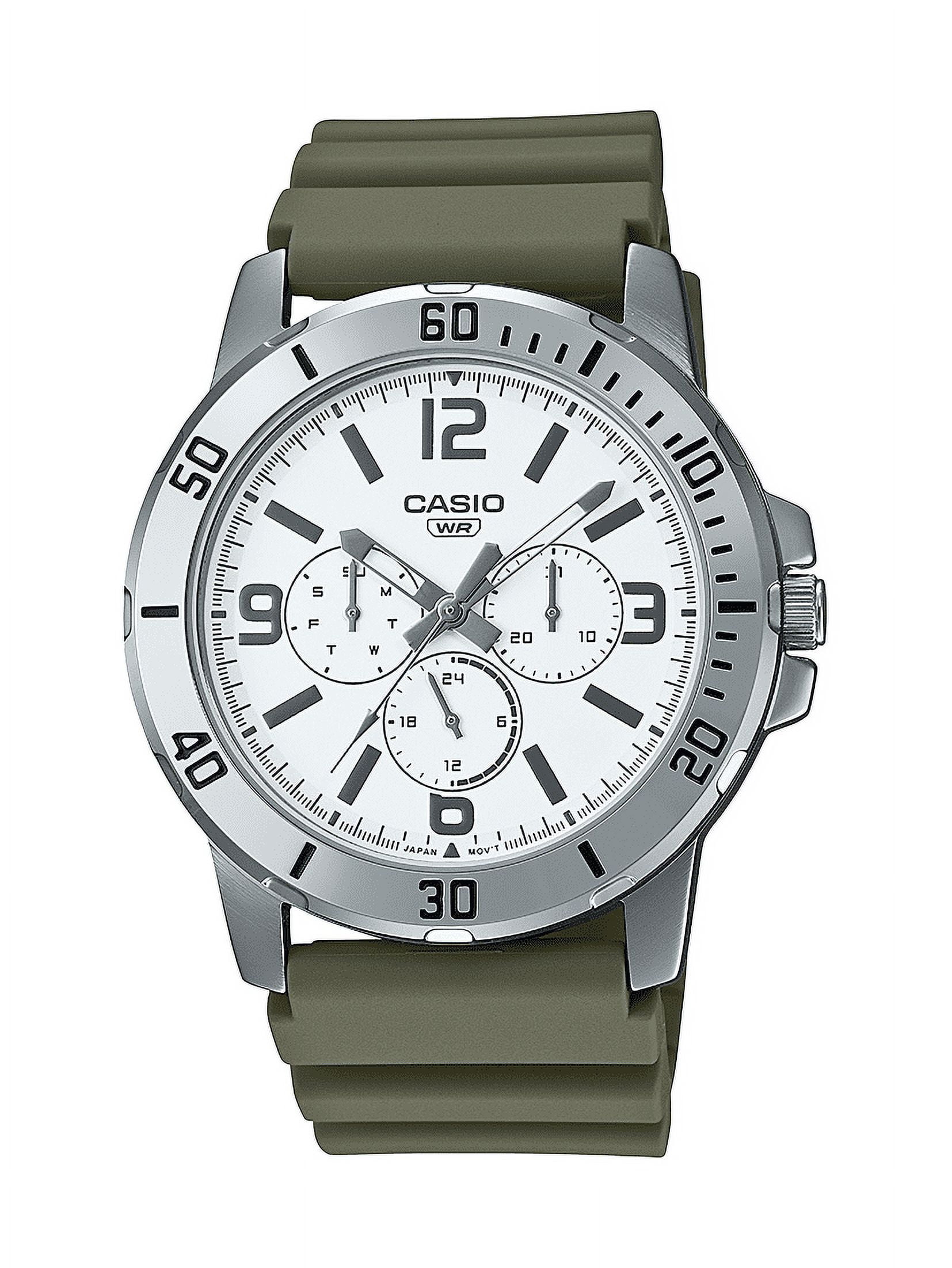 Casio Adult Men's Sports Analog Watch Model MTP-VD300-3B - Walmart.com