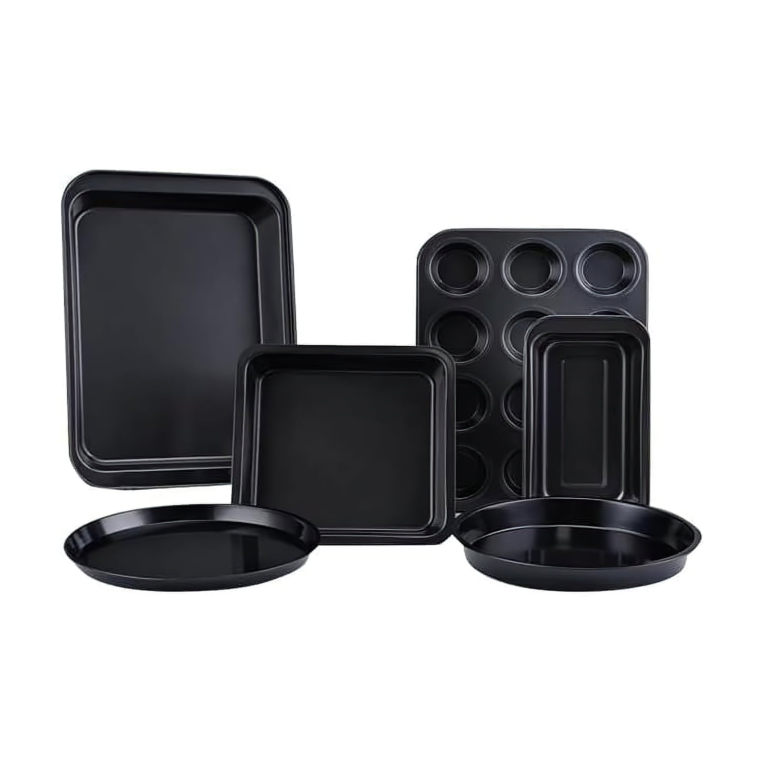 SPORTS JOY 6 Piece Baking Pans Sets for Kitchen,Stackable Nonstick ...