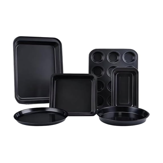 SPORTS JOY 6 Piece Baking Pans Sets for Kitchen,Stackable Nonstick ...