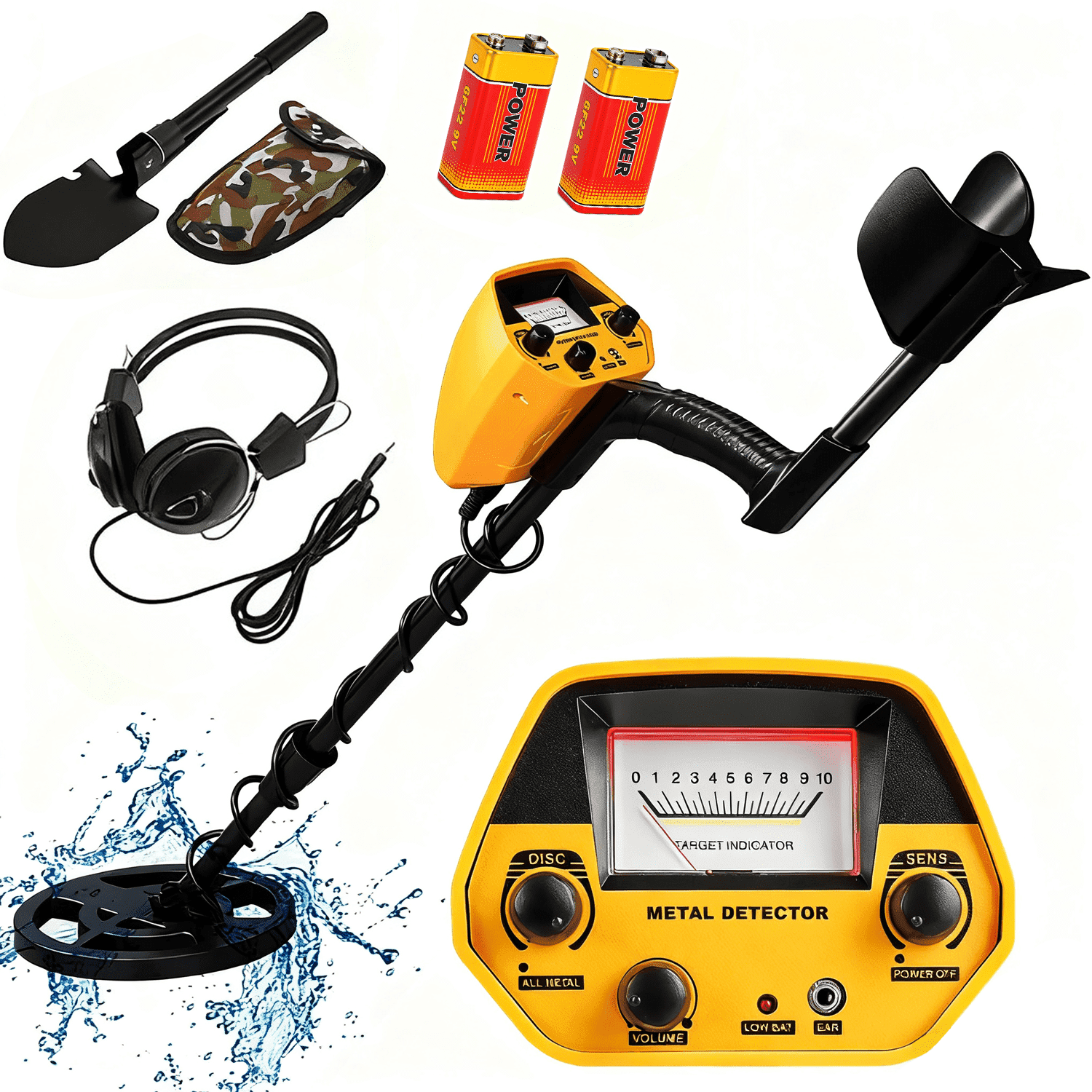 SPORTS JOY Metal Detector for Adults & Kids, Professional Higher ...