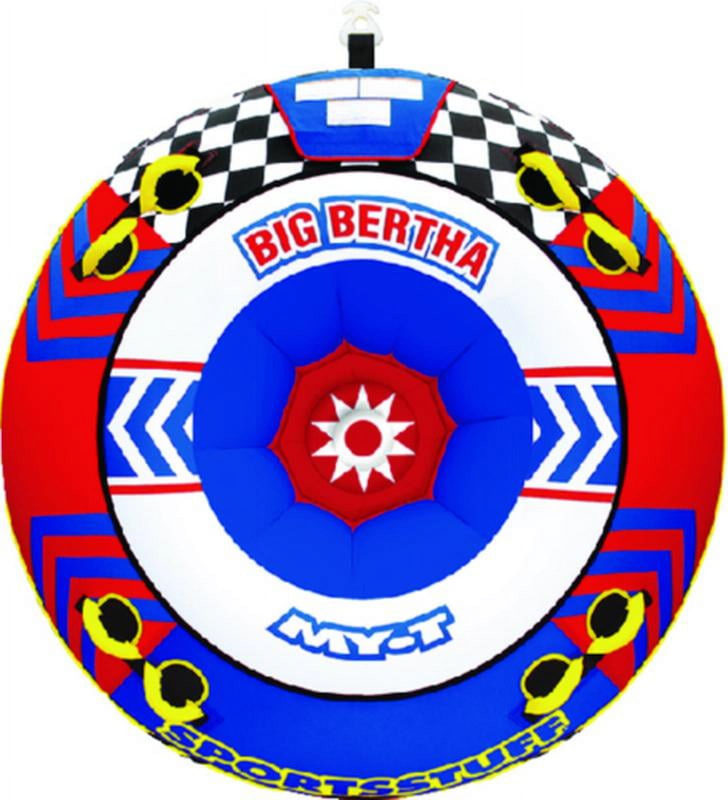 SPORTSSTUFF Big Bertha Inflatable Water Sports Towing Tube, 1-4 Rider ...