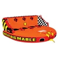 SPORTSSTUFF GREAT BIG MABLE Inflatable Pull Behind Towing Tube for 1-4 ...