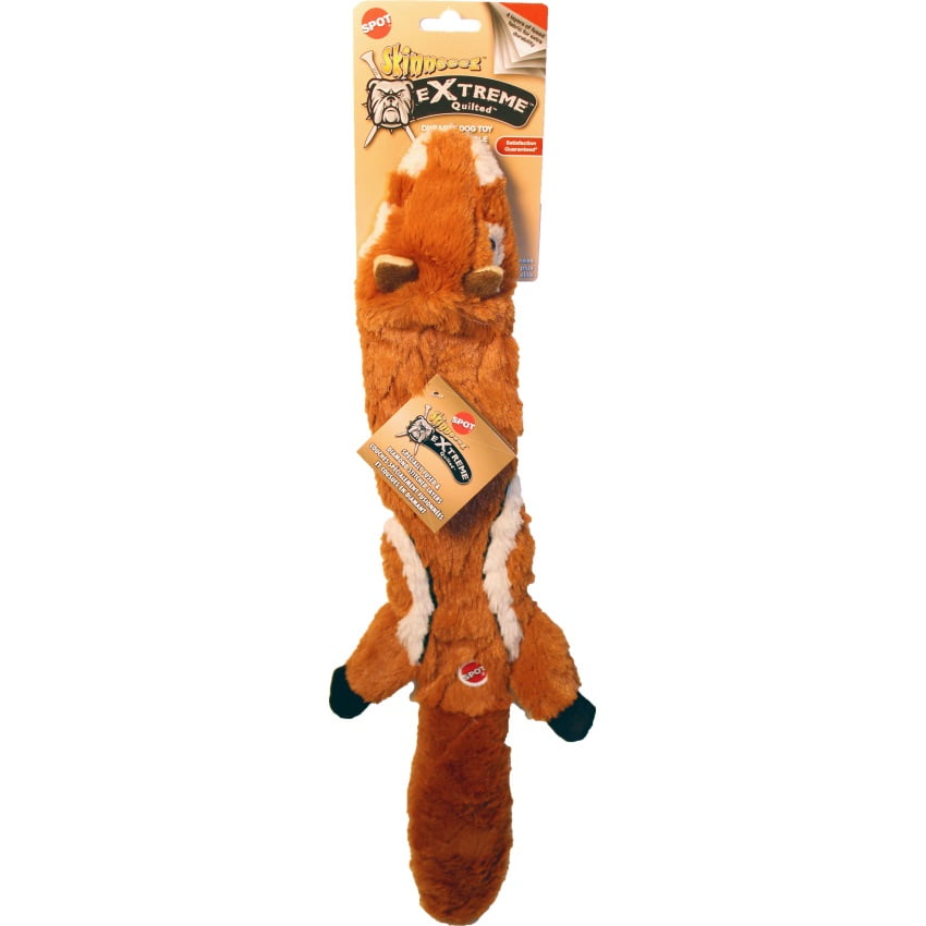 SPOT Skinneeez Extreme Quilted Chipmunk Dog Toy, 23" - Walmart.com