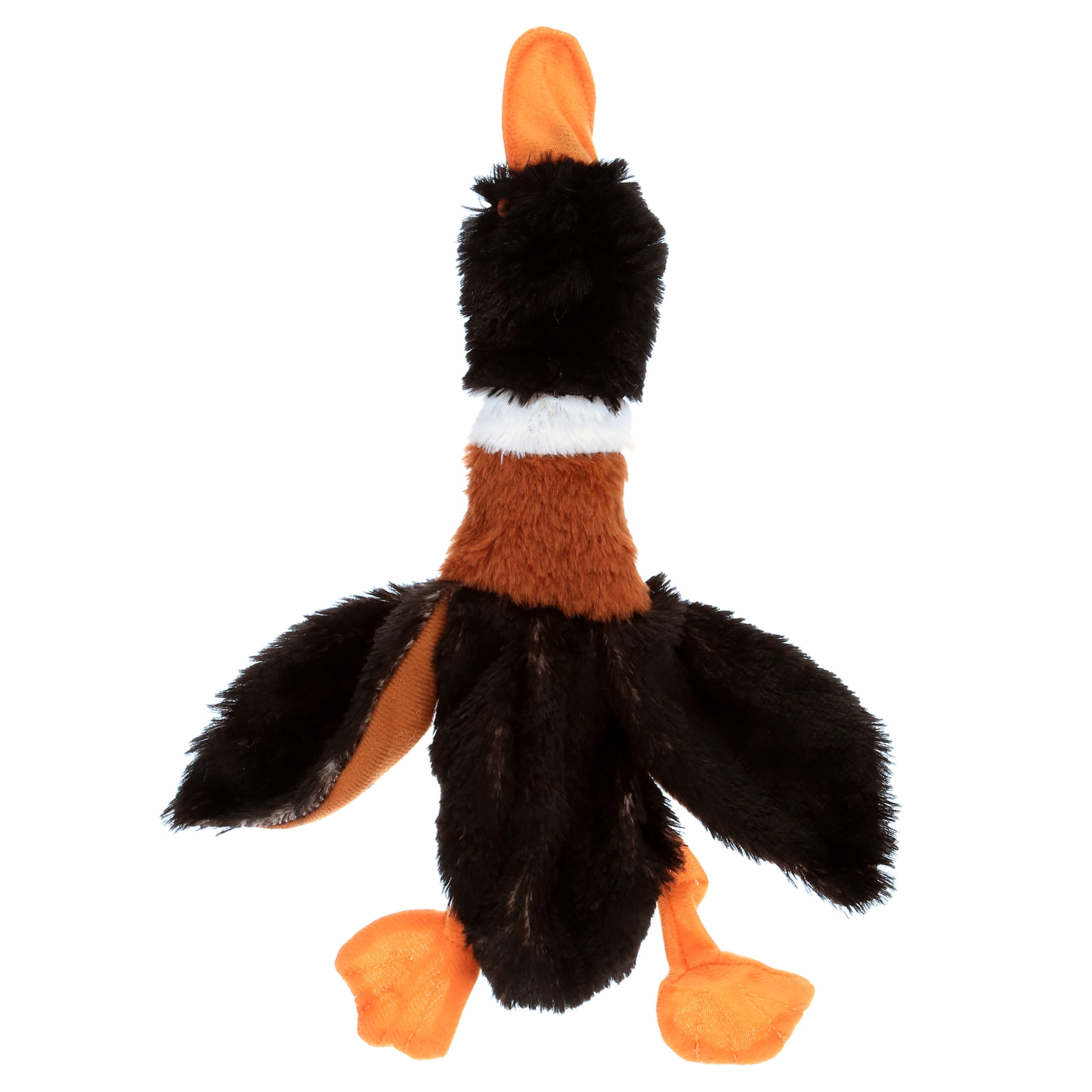 SPOT Skinneeez Super-Soft Plush Stuffing-Free Squeaky Mallard Duck Dog ...