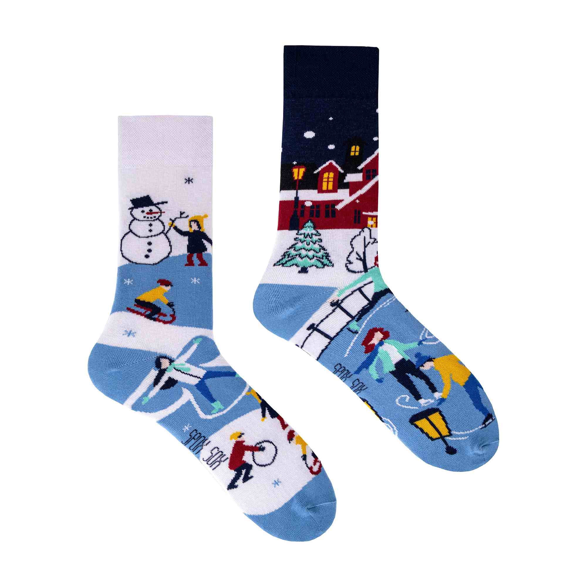 SPOX SOX - Mens & Ladies Mismatched Novelty Odd Socks - Winter ...