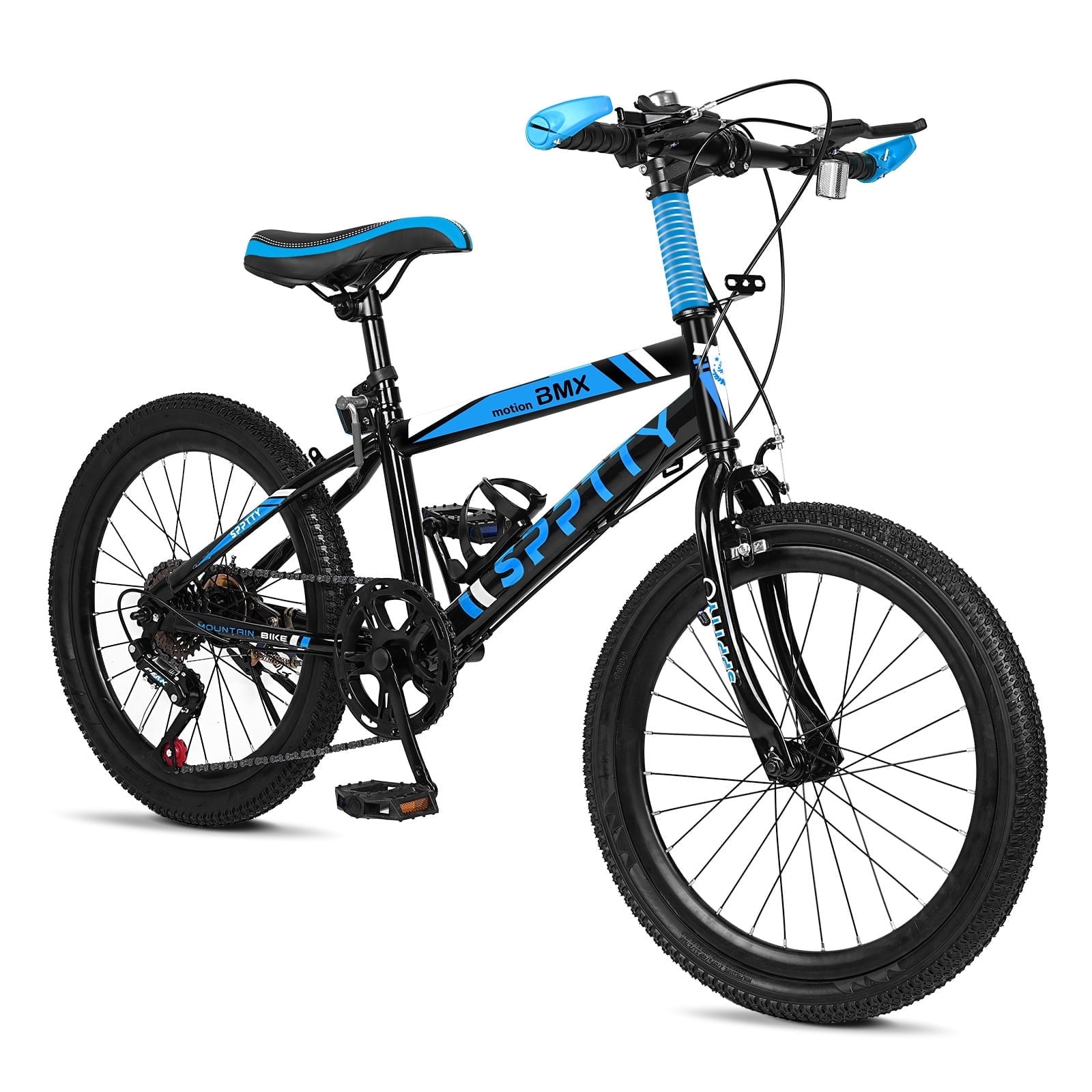 SPPTTY 20-24 inch Bike,6-Speed Mountain Bike for Men Women Boys Girls ...