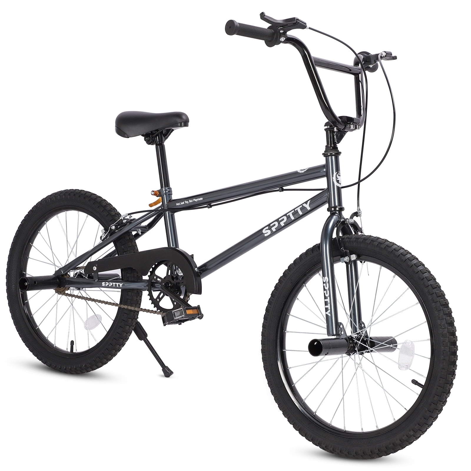 SPPTTY 20" Freestyle BMX Bike with 4 Pegs,Kids Bicycle for Teen ...